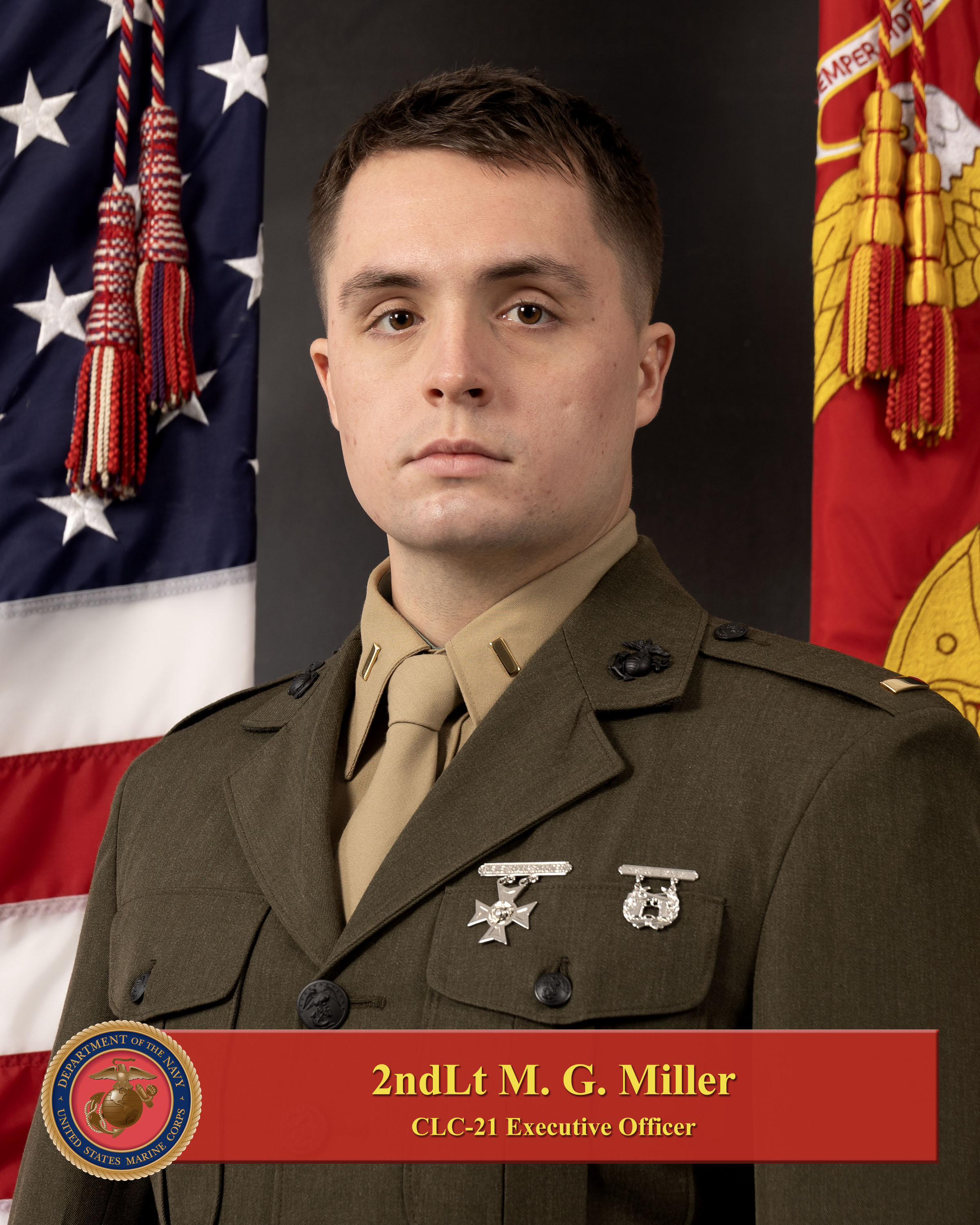 Second Lieutenant Merrick G. Miller > Marine Corps Air Station Cherry Point > Command Biographies