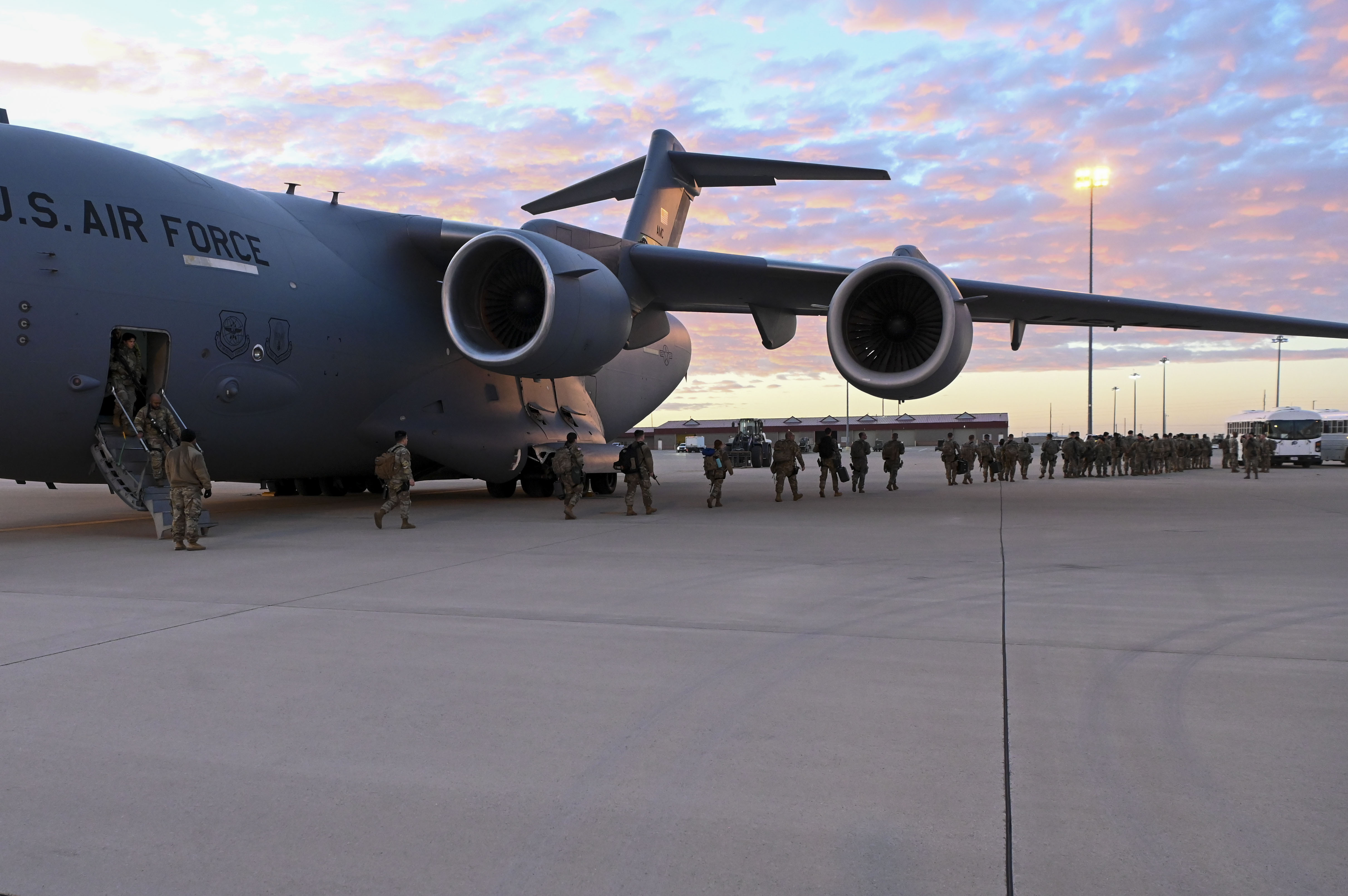 USAF transports military police, supports USCBP's Southern Border mission > March Air Reserve ...