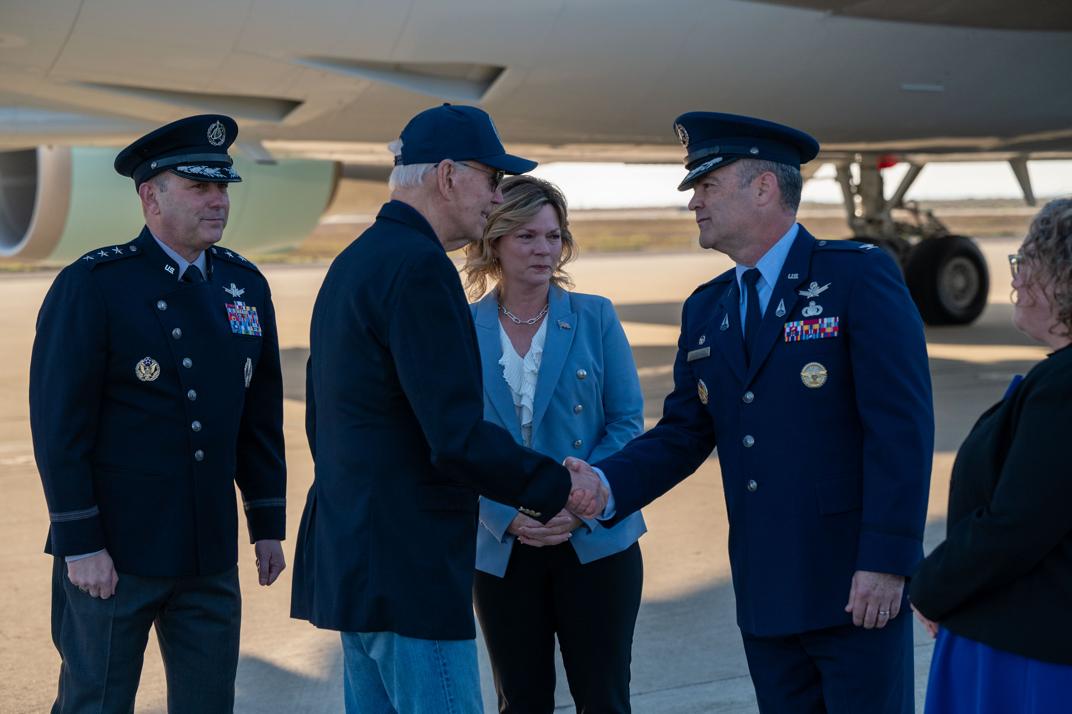 Vandenberg Guardians and Airmen Support the Arrival of Former U.S ...