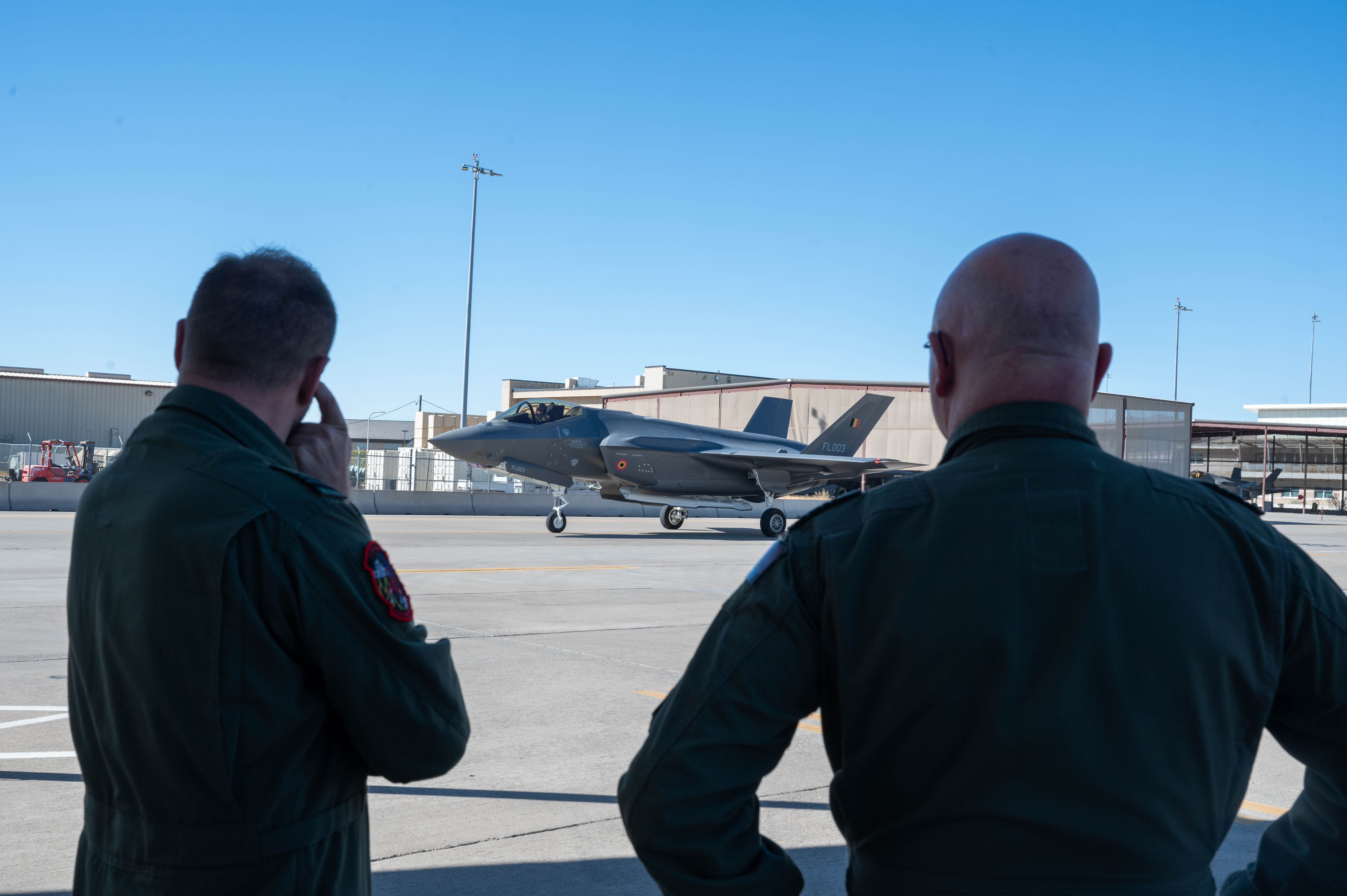 Belgian Air and Space commander visits Luke AFB > Air Education and ...