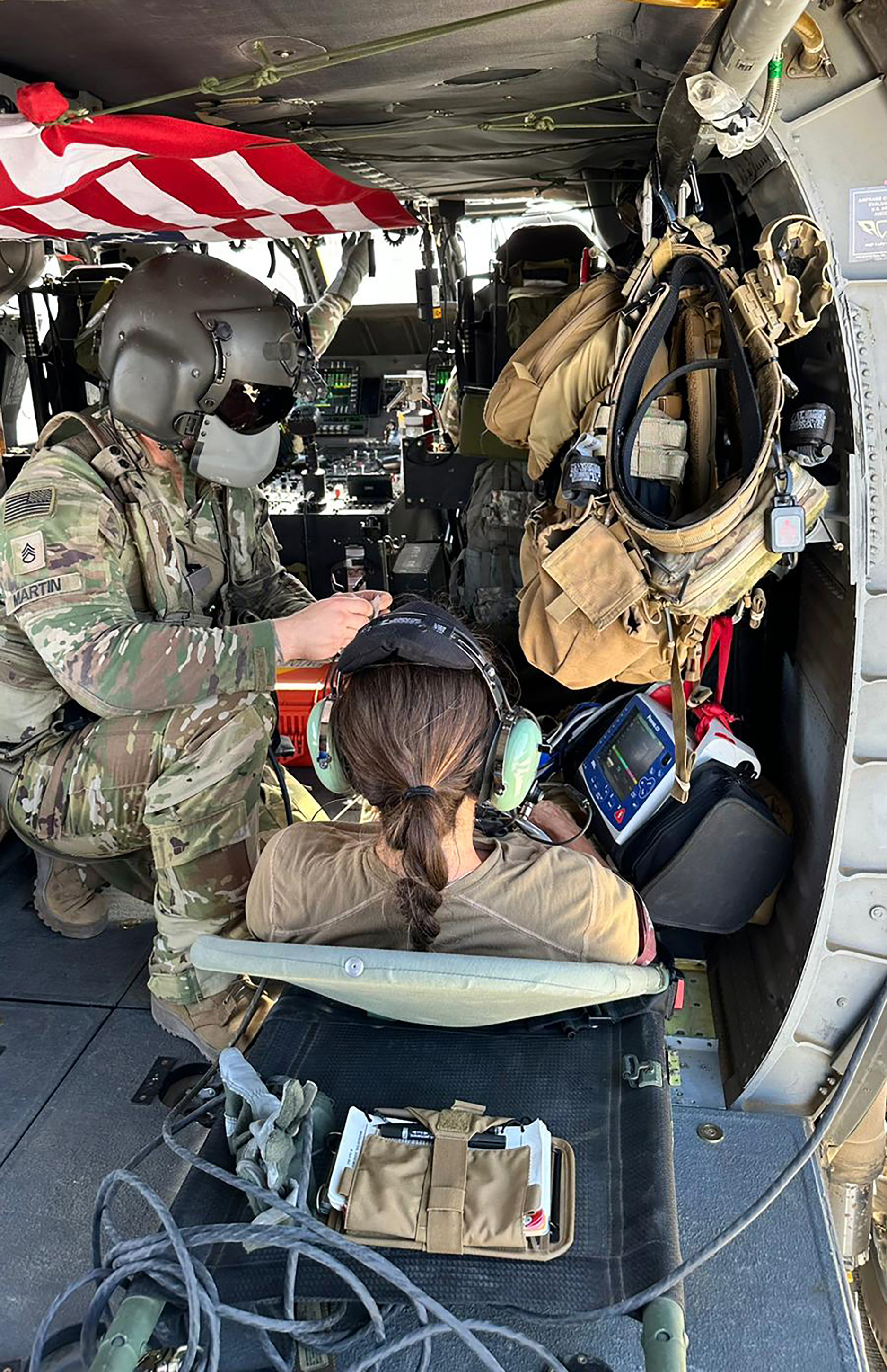 Transporting patients: 36th AES return from deployment > 403rd Wing ...