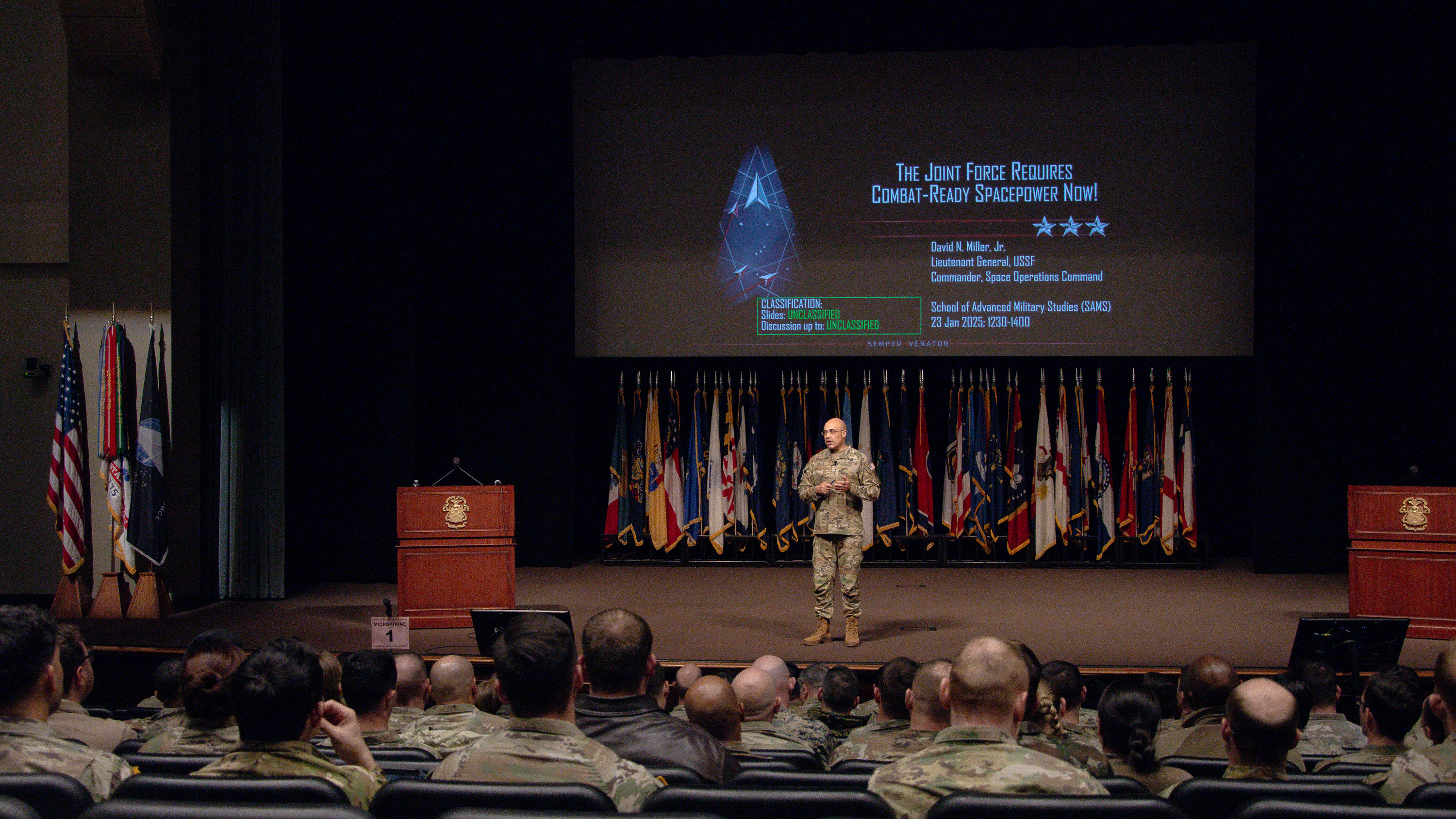 SpOC Commander Champions Joint Space Integration at Army Command and ...