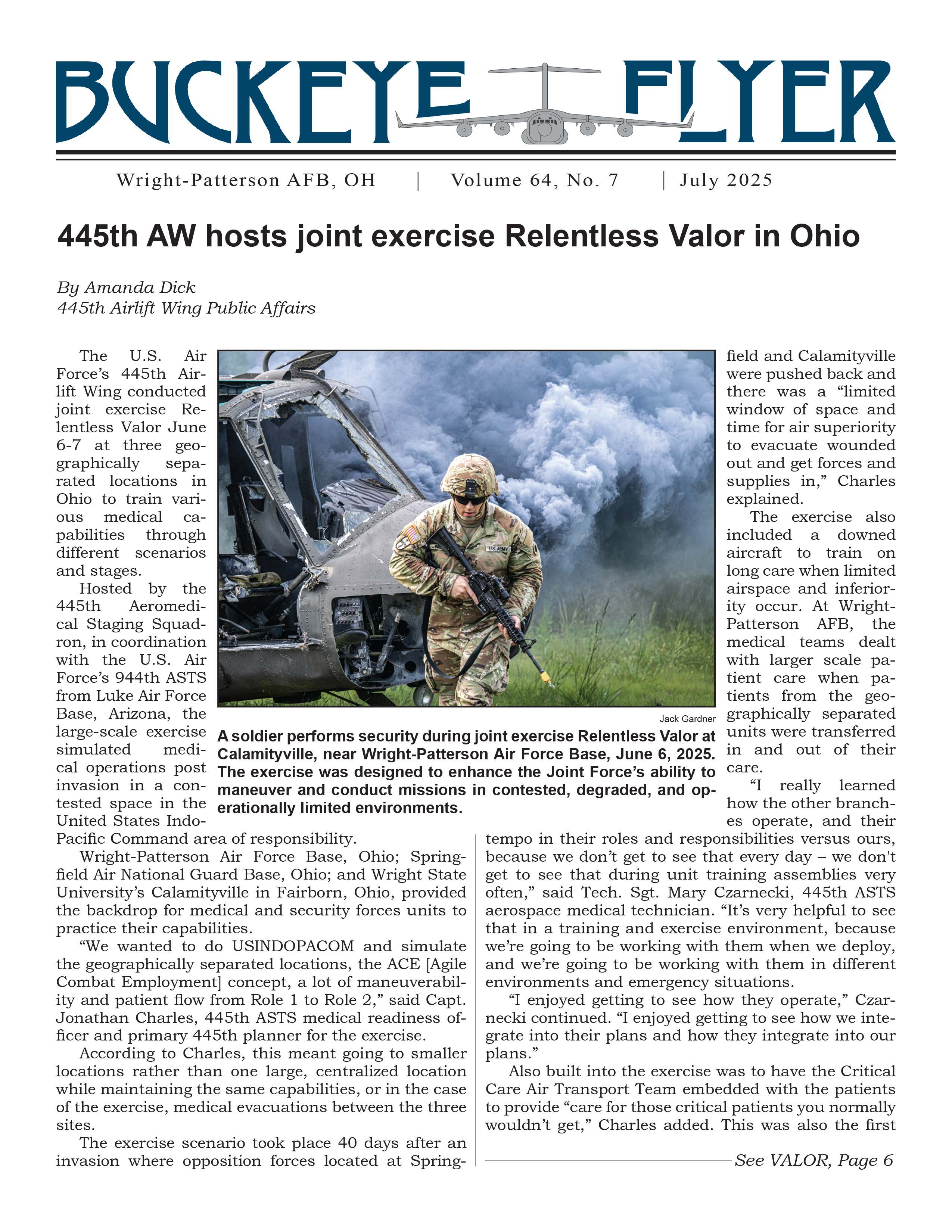 July Buckeye Flyer now available > 445th Airlift Wing > Article Display