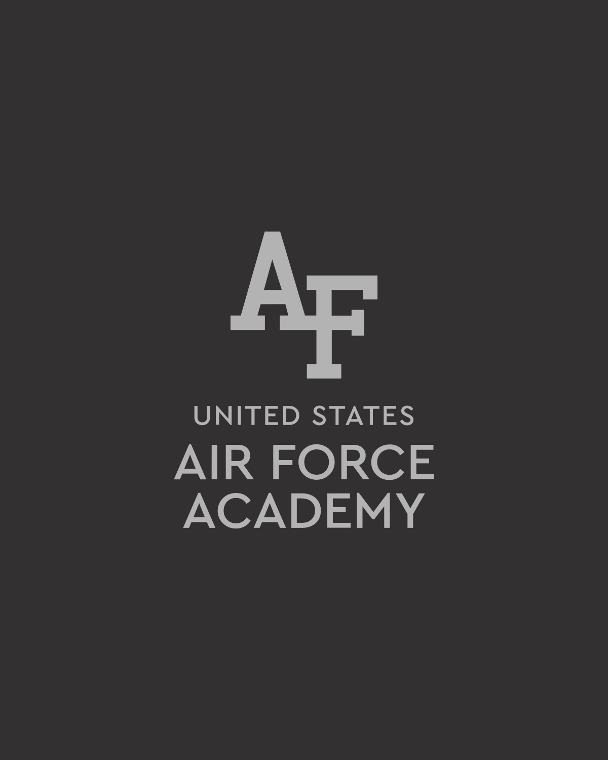 usaf logo black background