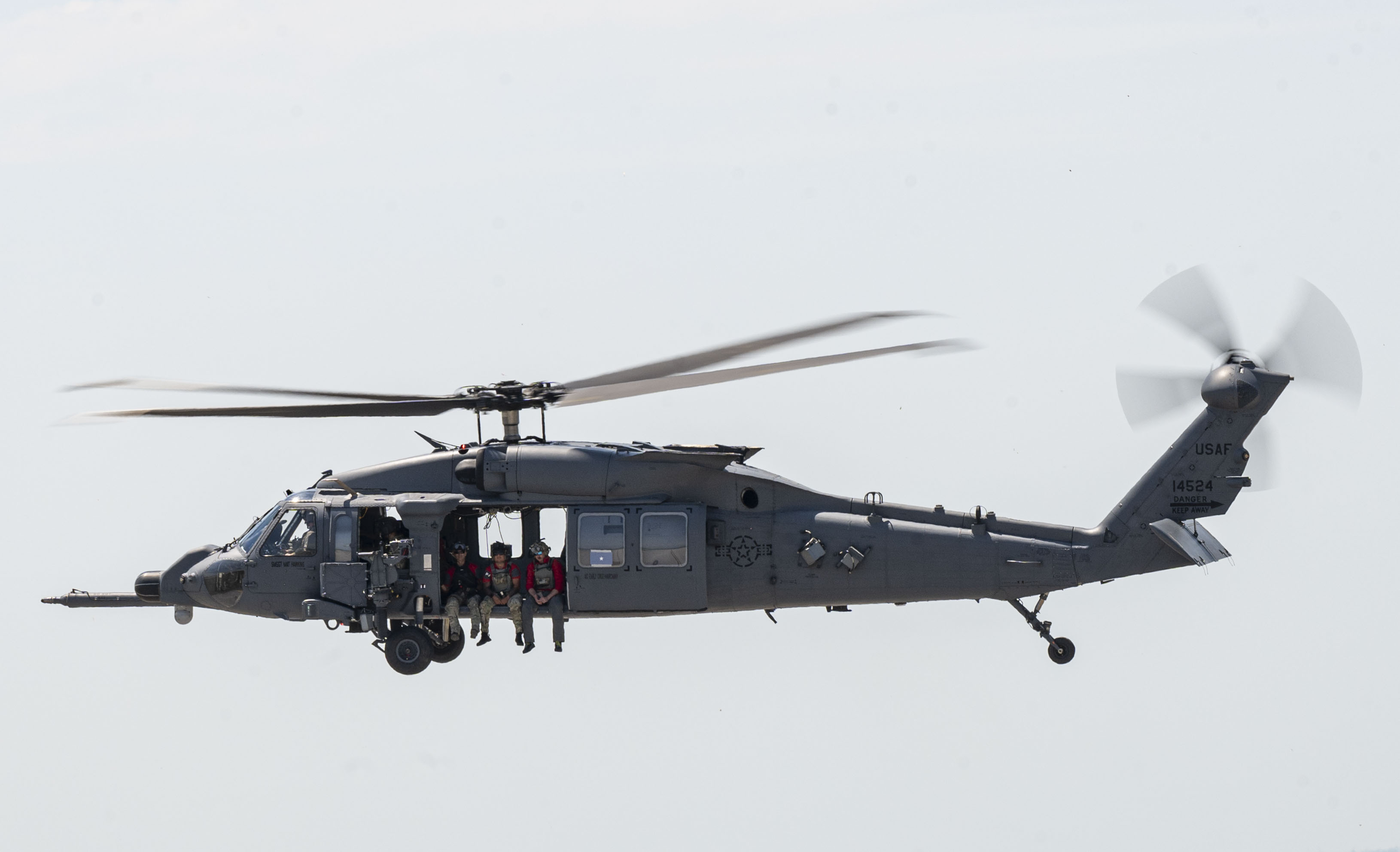 31st command team HH-60W fini flight