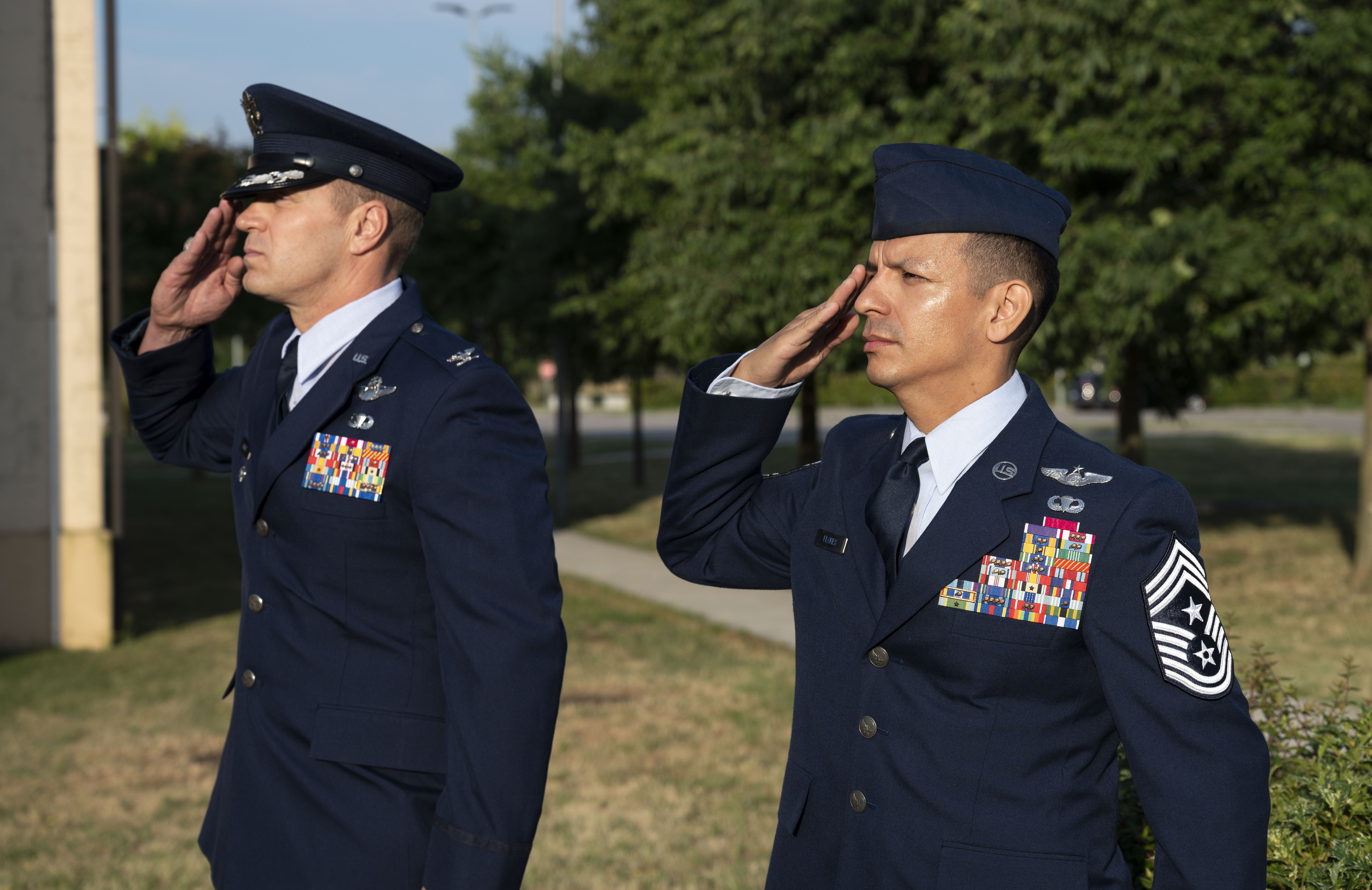 31st FW WSA reveille and open ranks > Aviano Air Base > Display