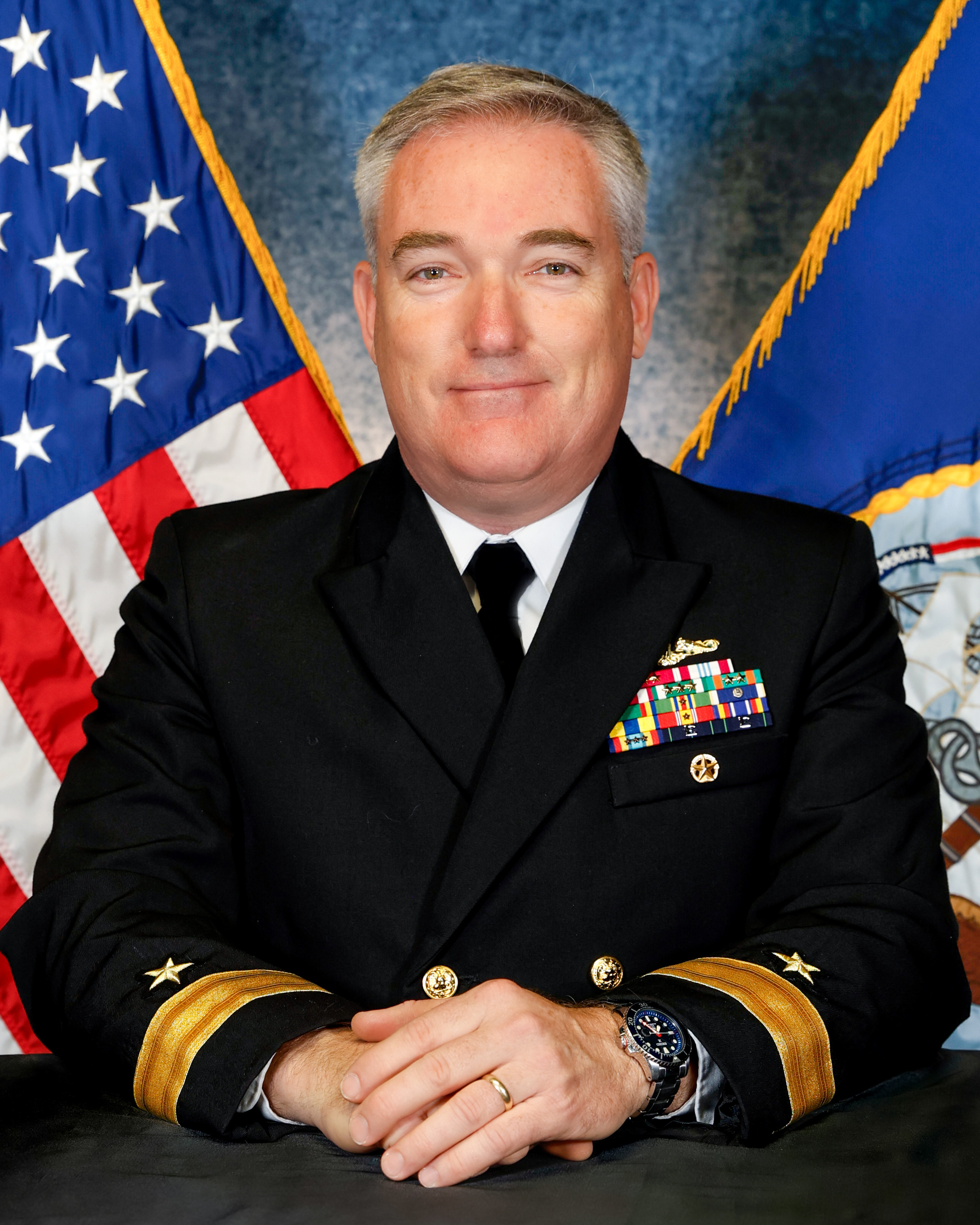 Rear Admiral John Stafford > United States Navy > BioDisplay