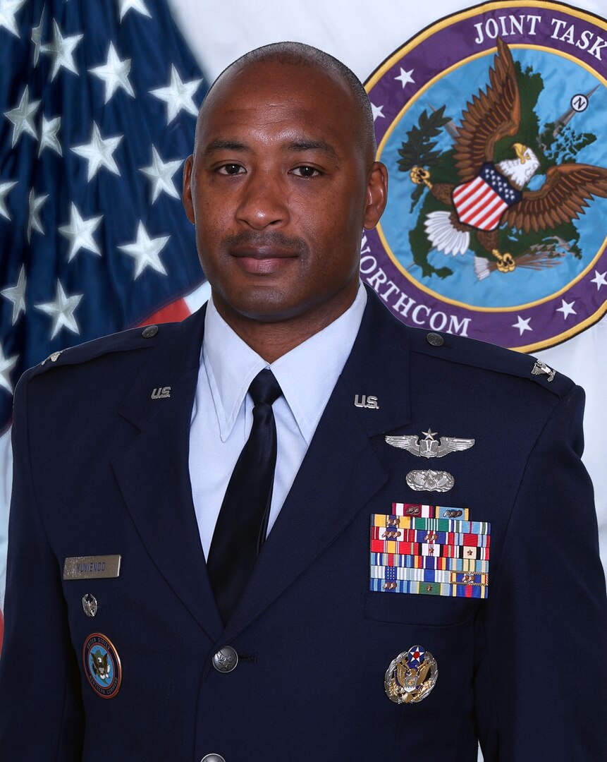 U.S. Air Force Col. Michawn A. Yuvienco > Joint Task Force North > Bio Article View