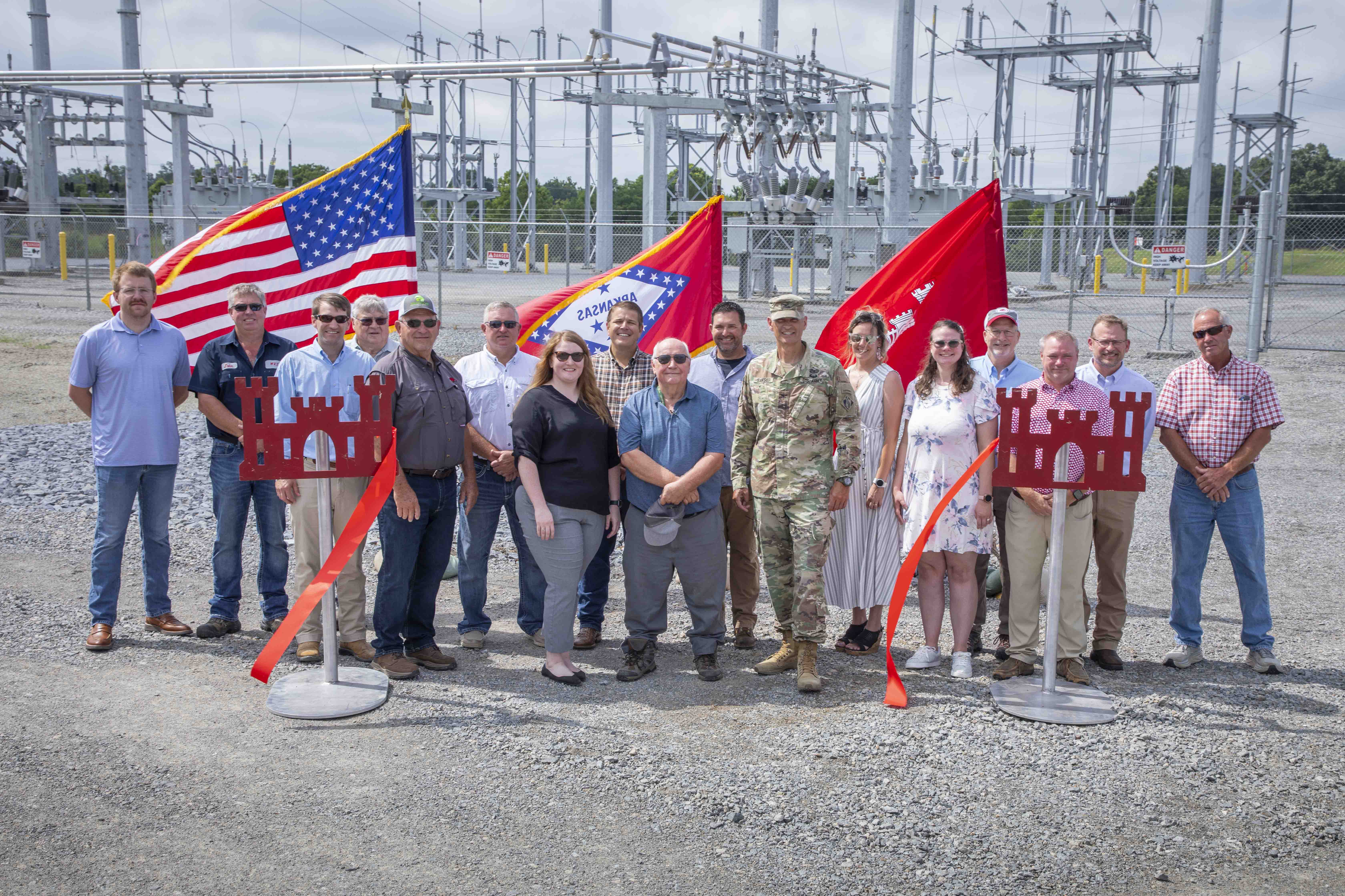 Ribbon Cutting | Grand Prairie Electrical Substation