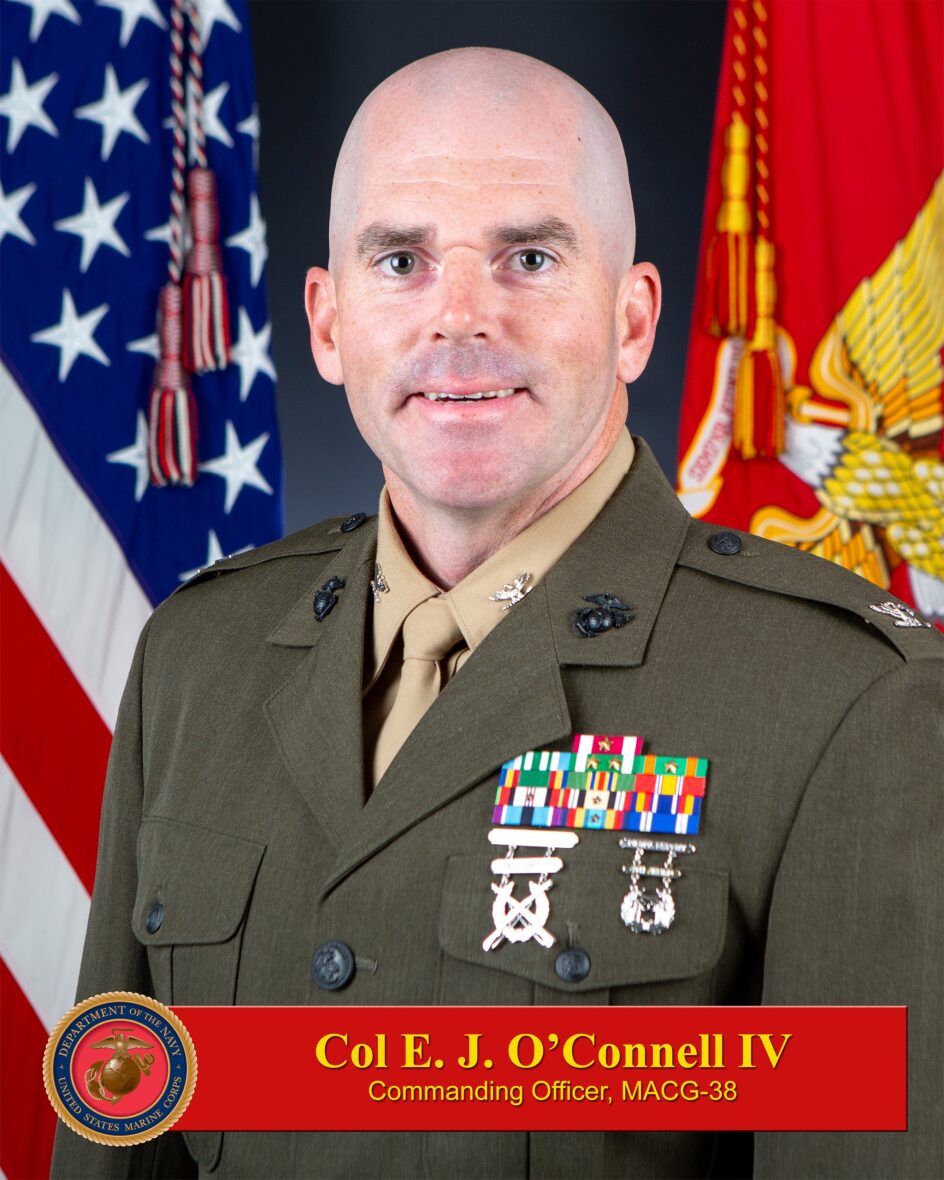 Colonel Edward J. O'Connell IV > 3rd Marine Aircraft Wing > Biography