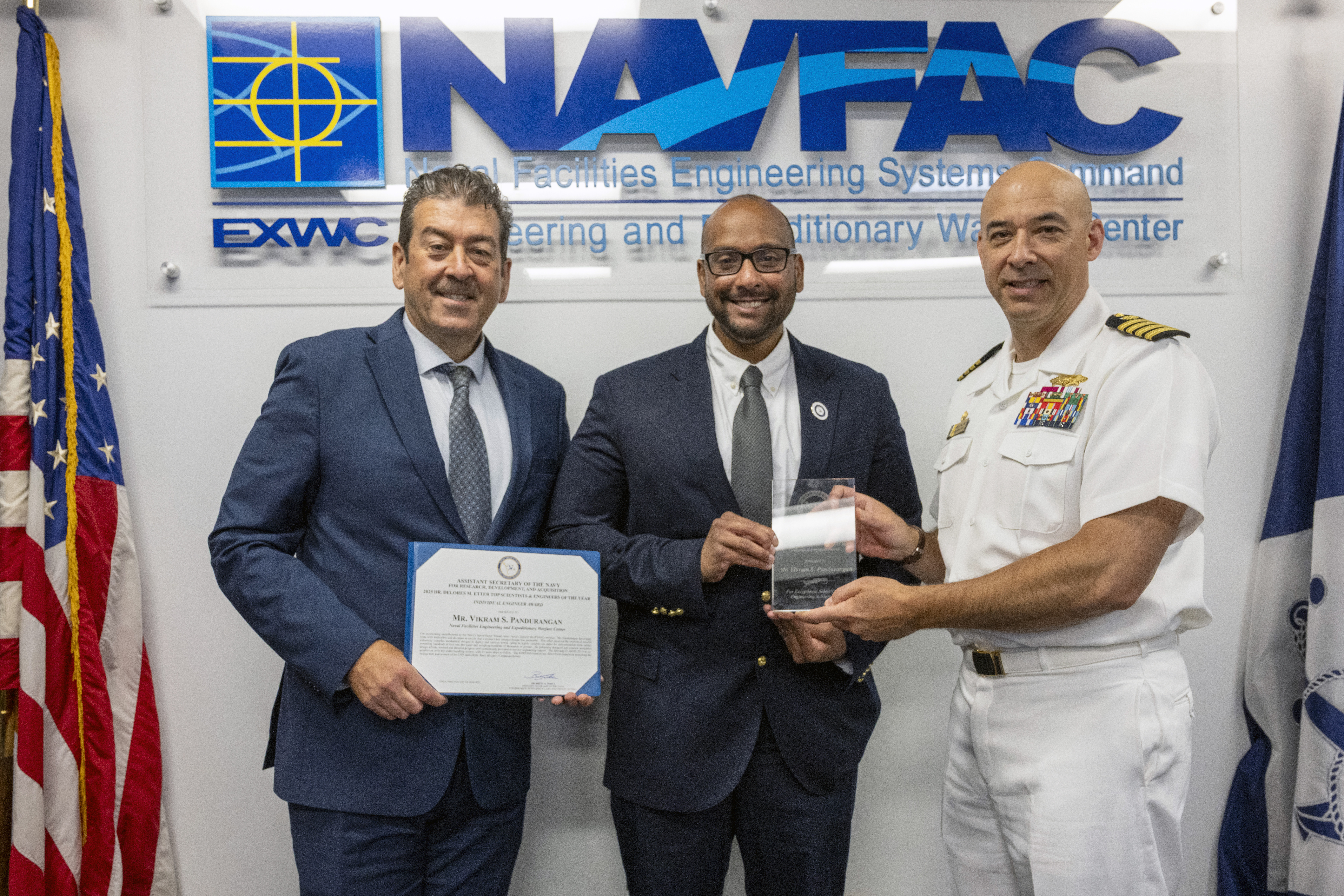 NAVFAC EXWC Engineer Receives Navy's Prestigious Dr. Delores M. Etter ...