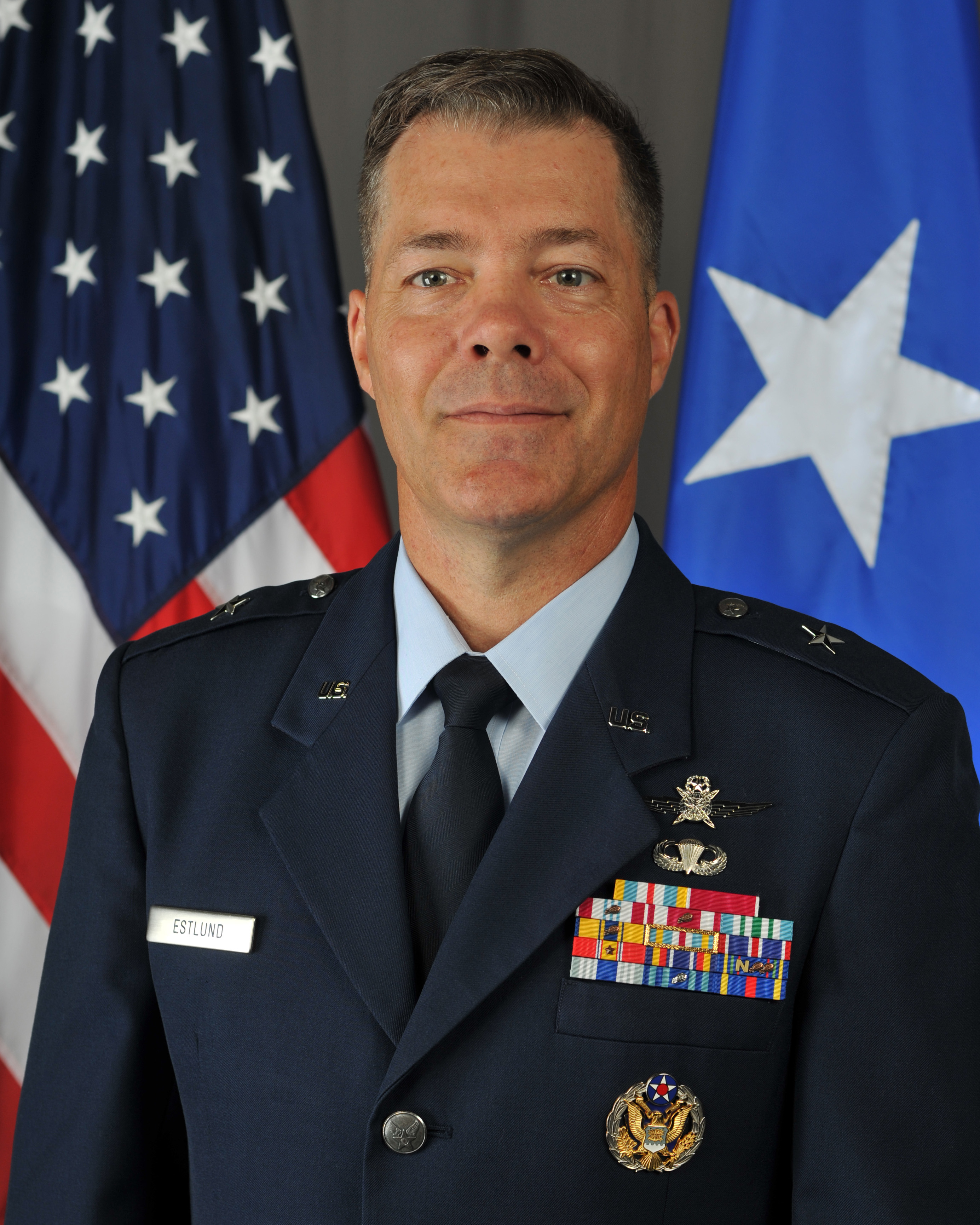 MARK J. ESTLUND > Air Force > Biography Display