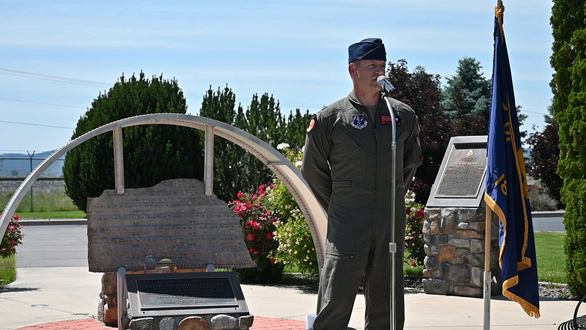 Pausing to Remember 2Lt David R. Kingsley > 173rd Fighter Wing ...
