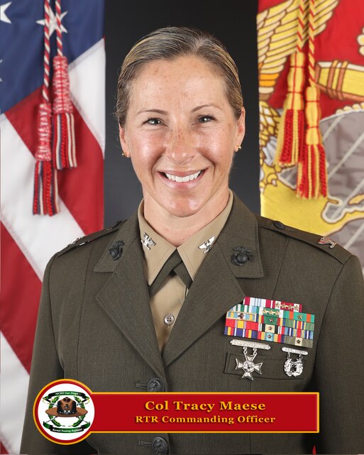 Colonel Tracy Ann Maese > Marine Corps Recruit Depot, San Diego > Biography
