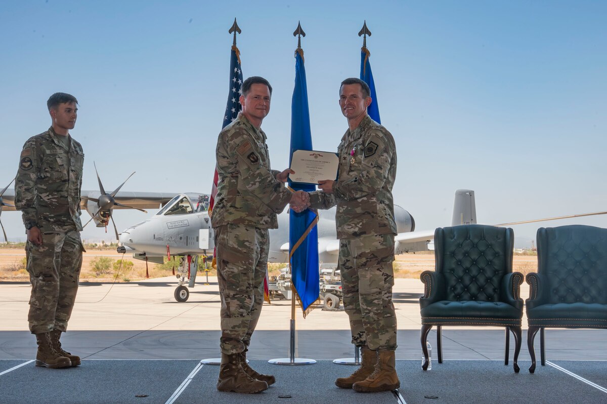 Col. Cabrera assumes command of the 355th Wing > Davis-Monthan Air ...