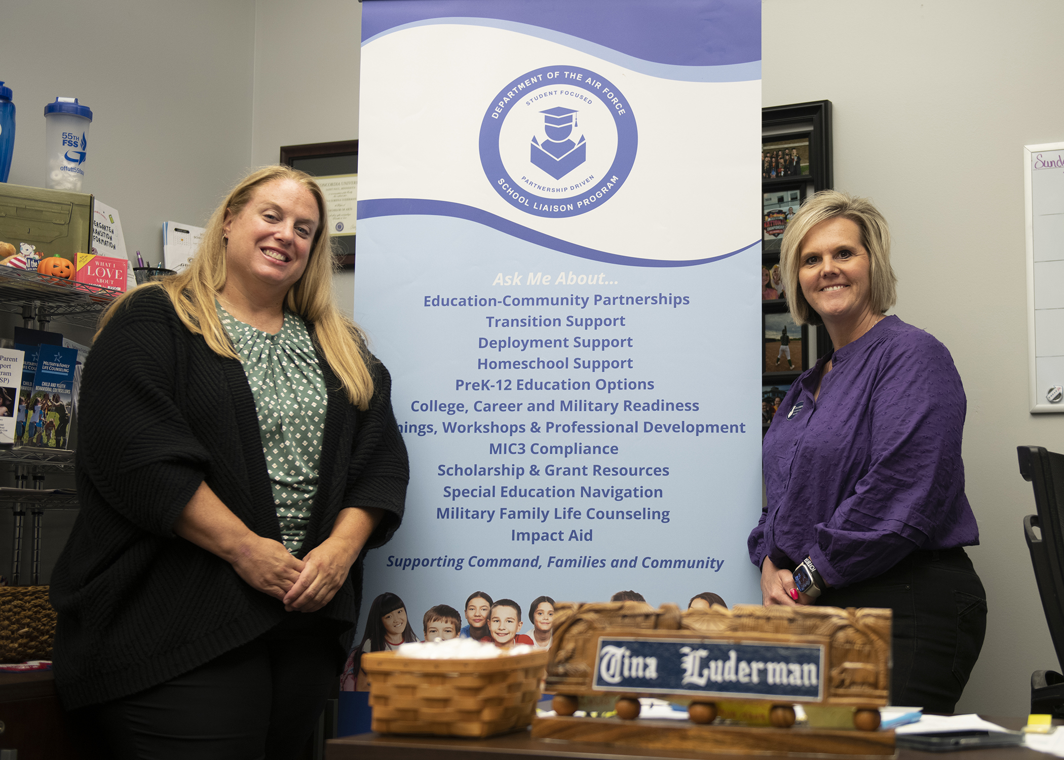 Offutt’s school liaison program supports military-connected families ...