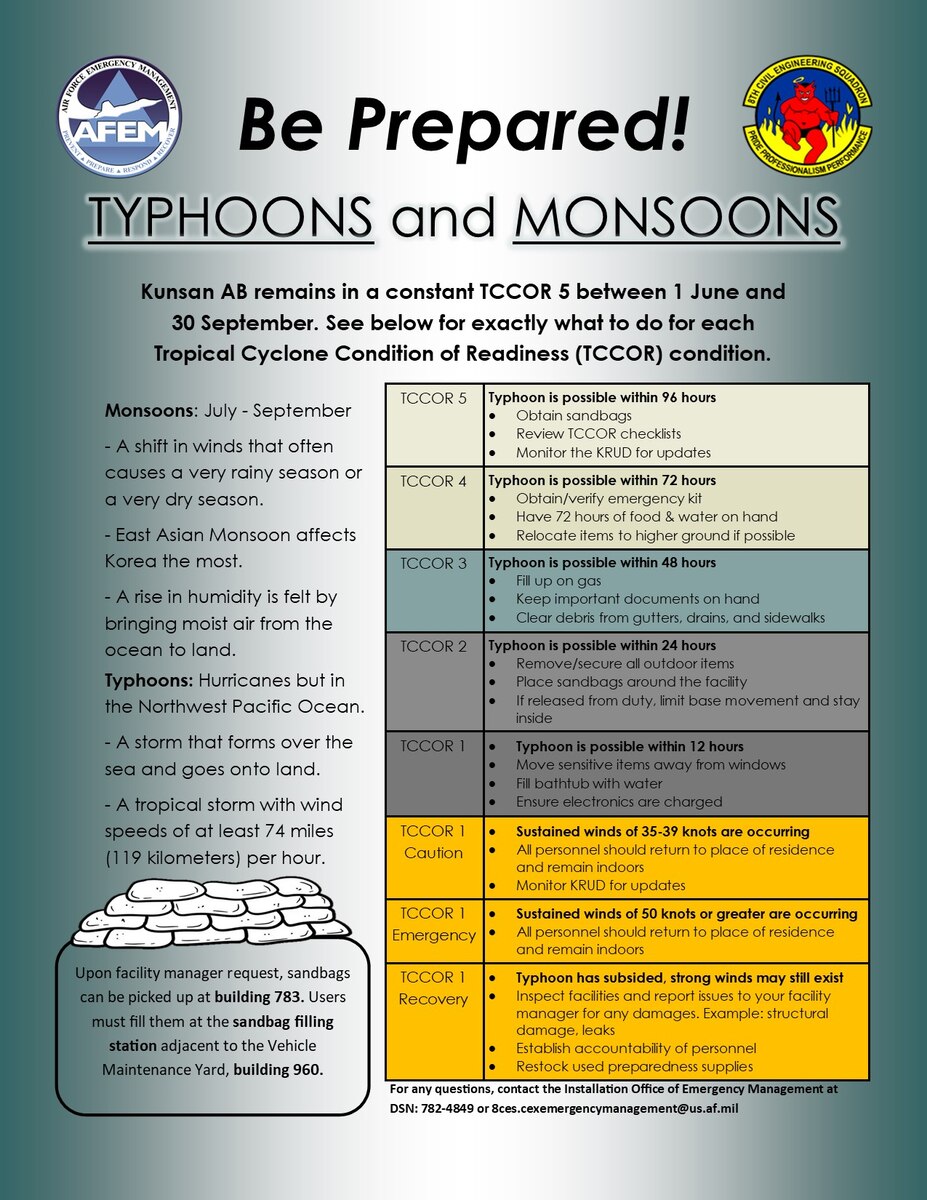 Typhoon Season: Are you Ready? > 505th Command and Control Wing ...
