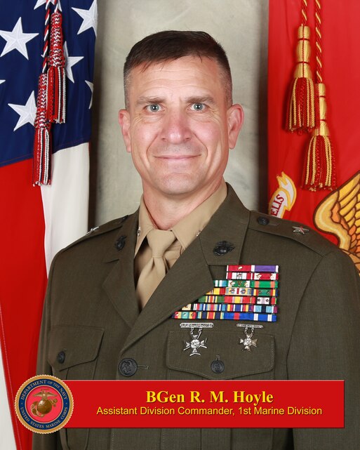 Brigadier General Ryan M. Hoyle > 1st Marine Division > Biography