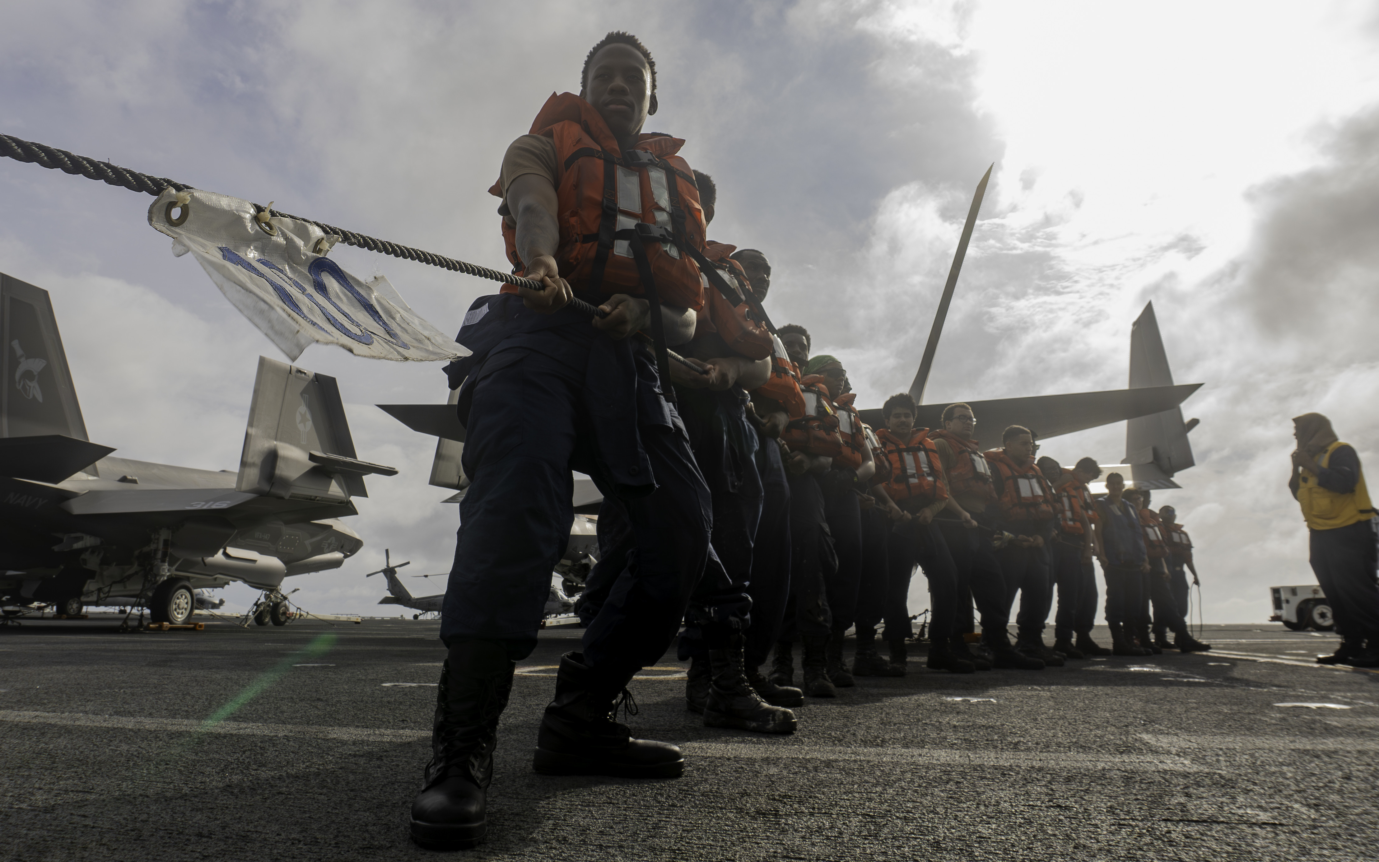 USS George Washington Conducts Flight Operations
