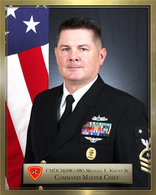 Command Master Chief Michael Knott > 3rd Marine Division > Biography