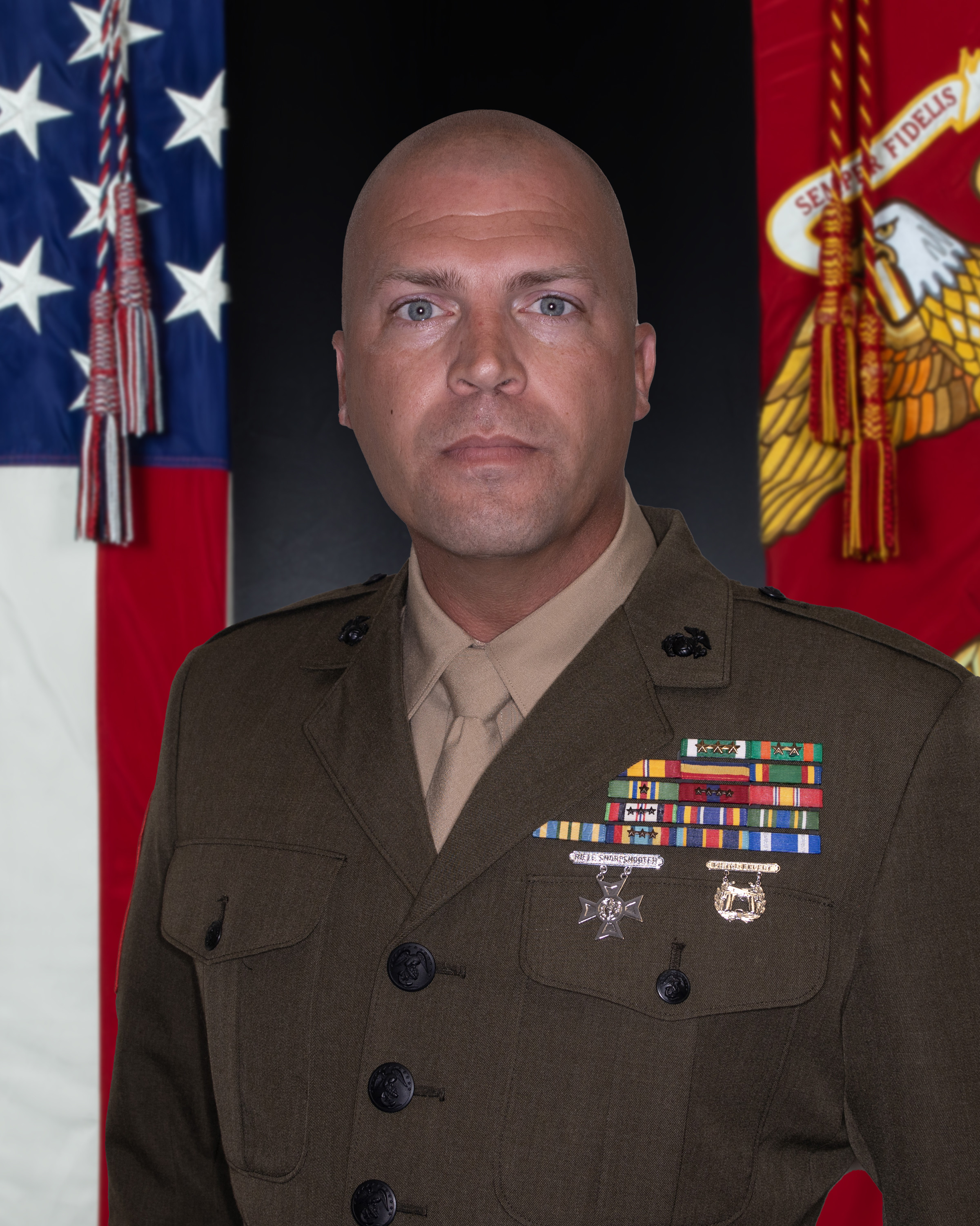 Sergeant Major David E. Spurling > 9th Marine Corps District > Biography