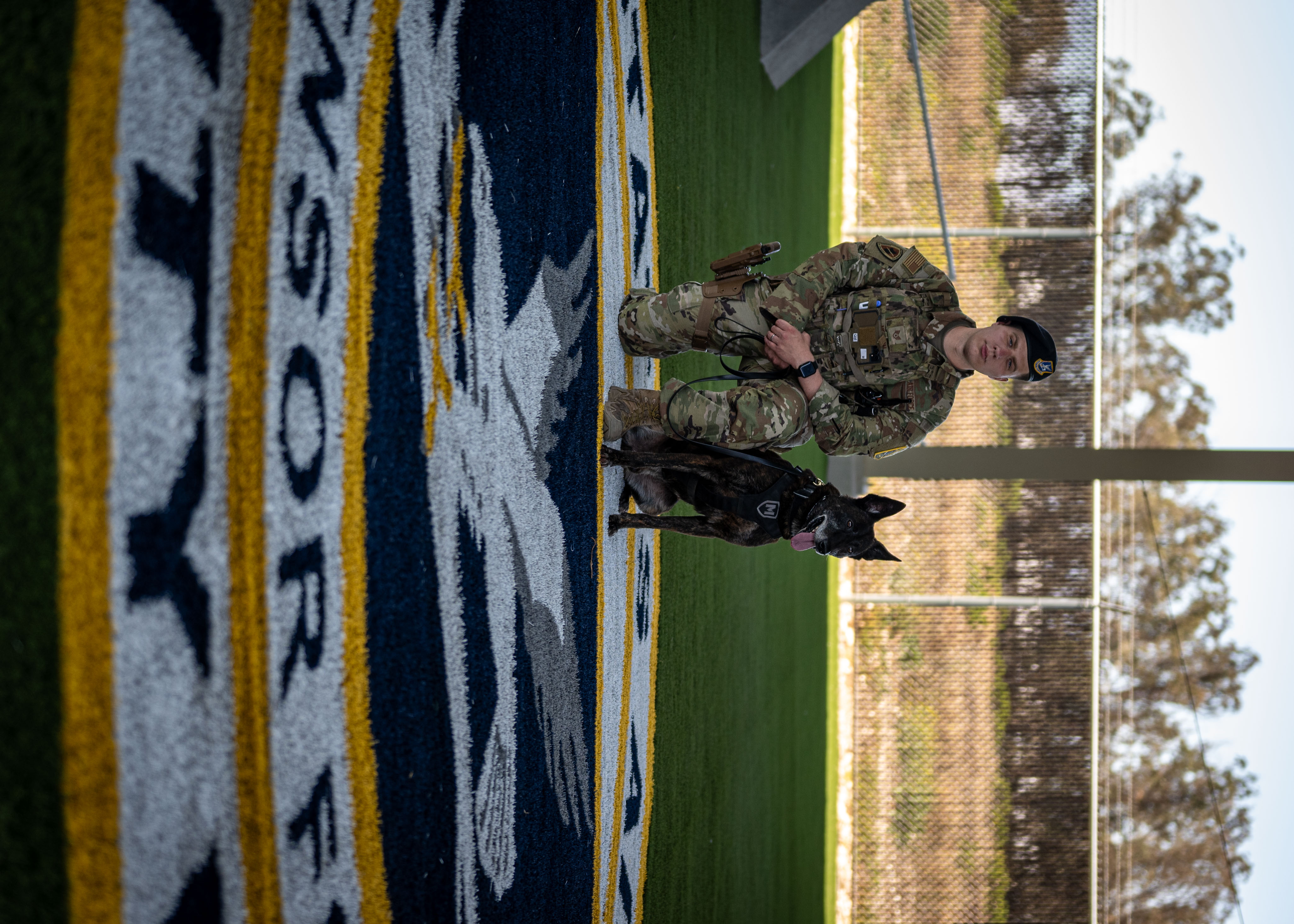 30 SFS Military Working Dog Handlers Train to Maintain Lethality, Readiness