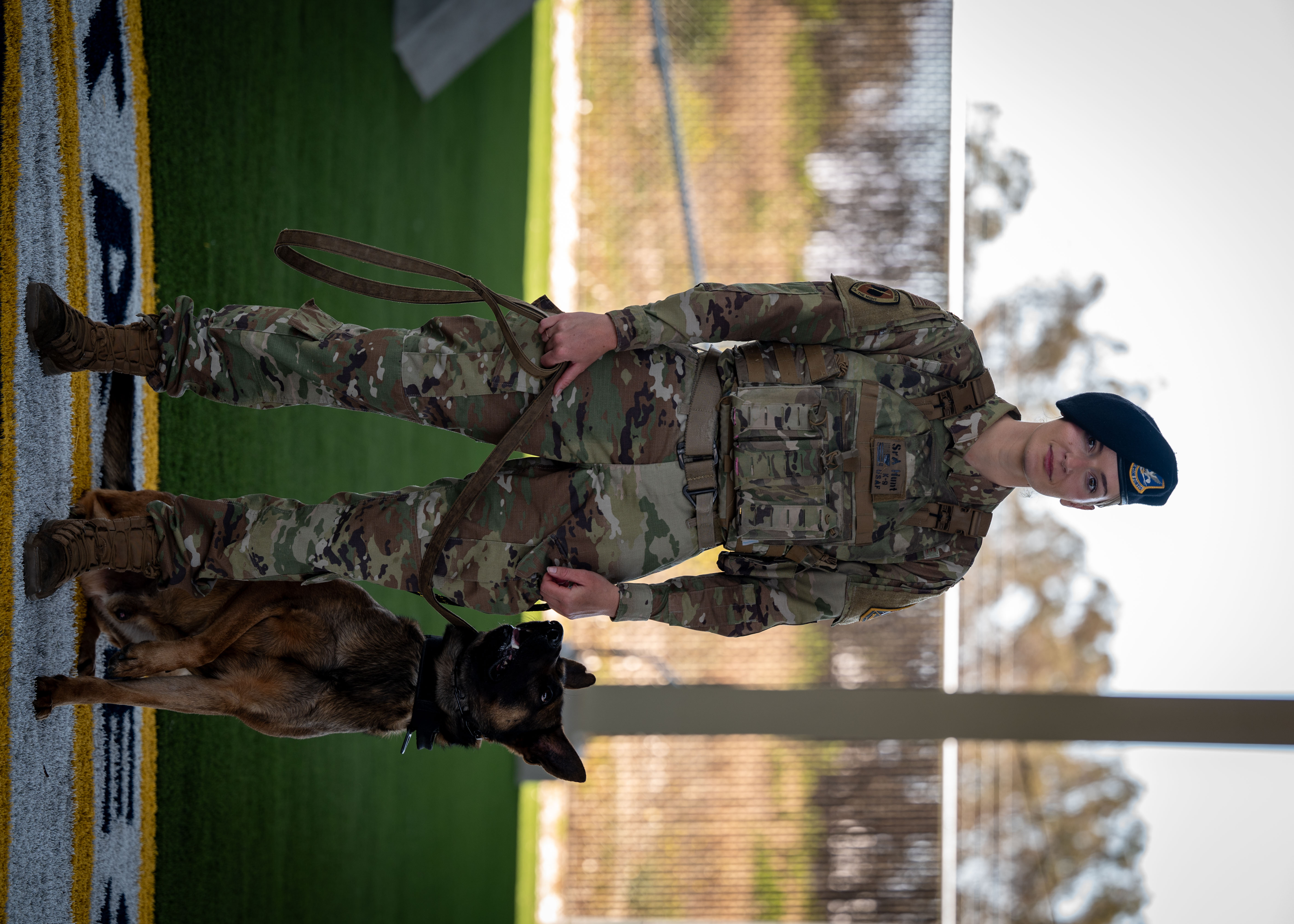 30 SFS Military Working Dog Handlers Train to Maintain Lethality, Readiness