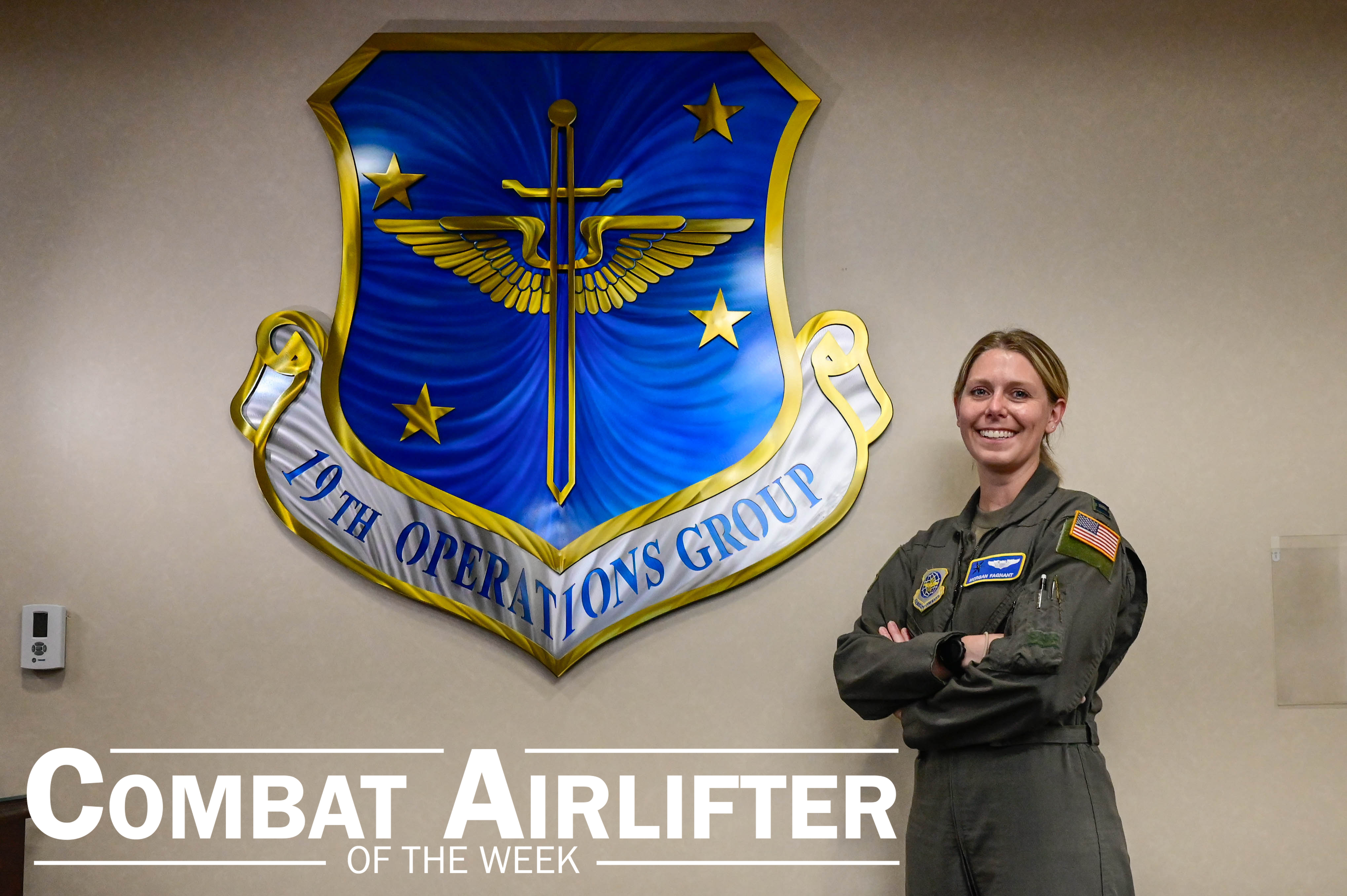 Combat Airlifter of the Week: Capt. Morgan Fagnant > Little Rock Air ...