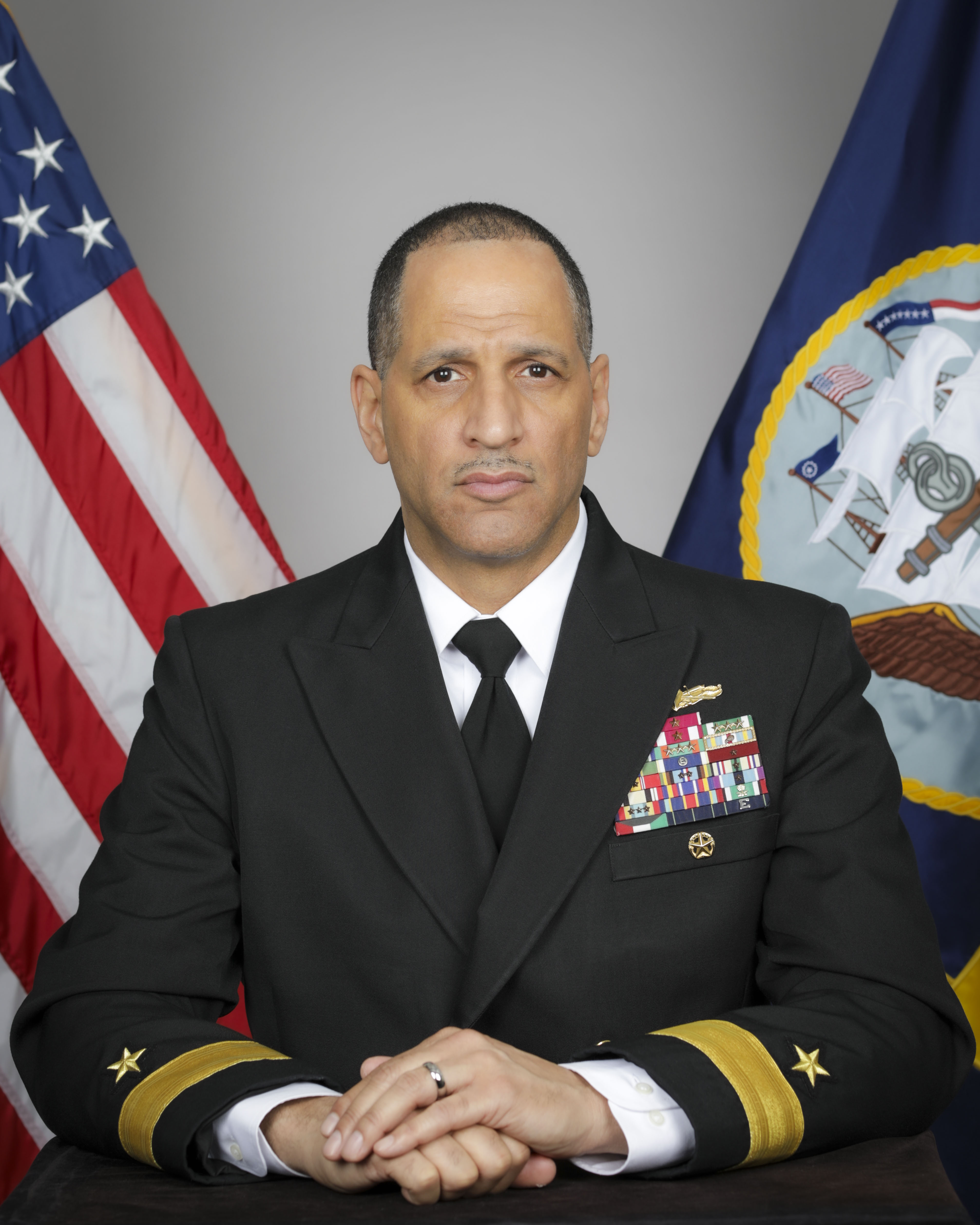 Rear Admiral Karrey “DeWayne” Sanders > United States Navy > BioDisplay