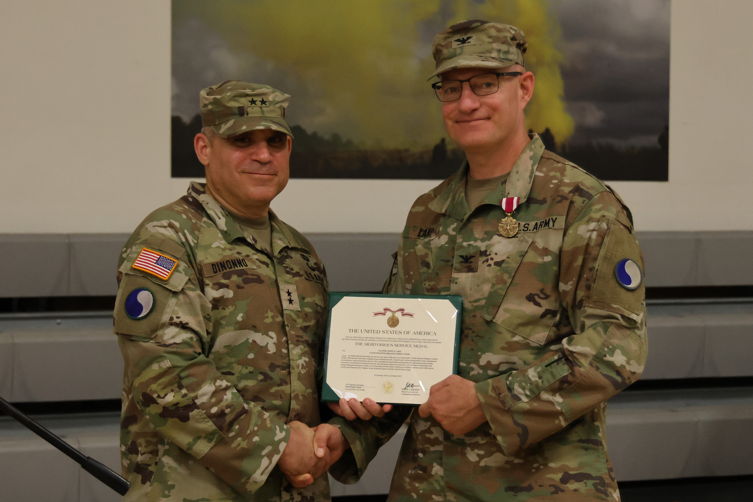 Moore takes command of 116th IBCT > Virginia National Guard > News