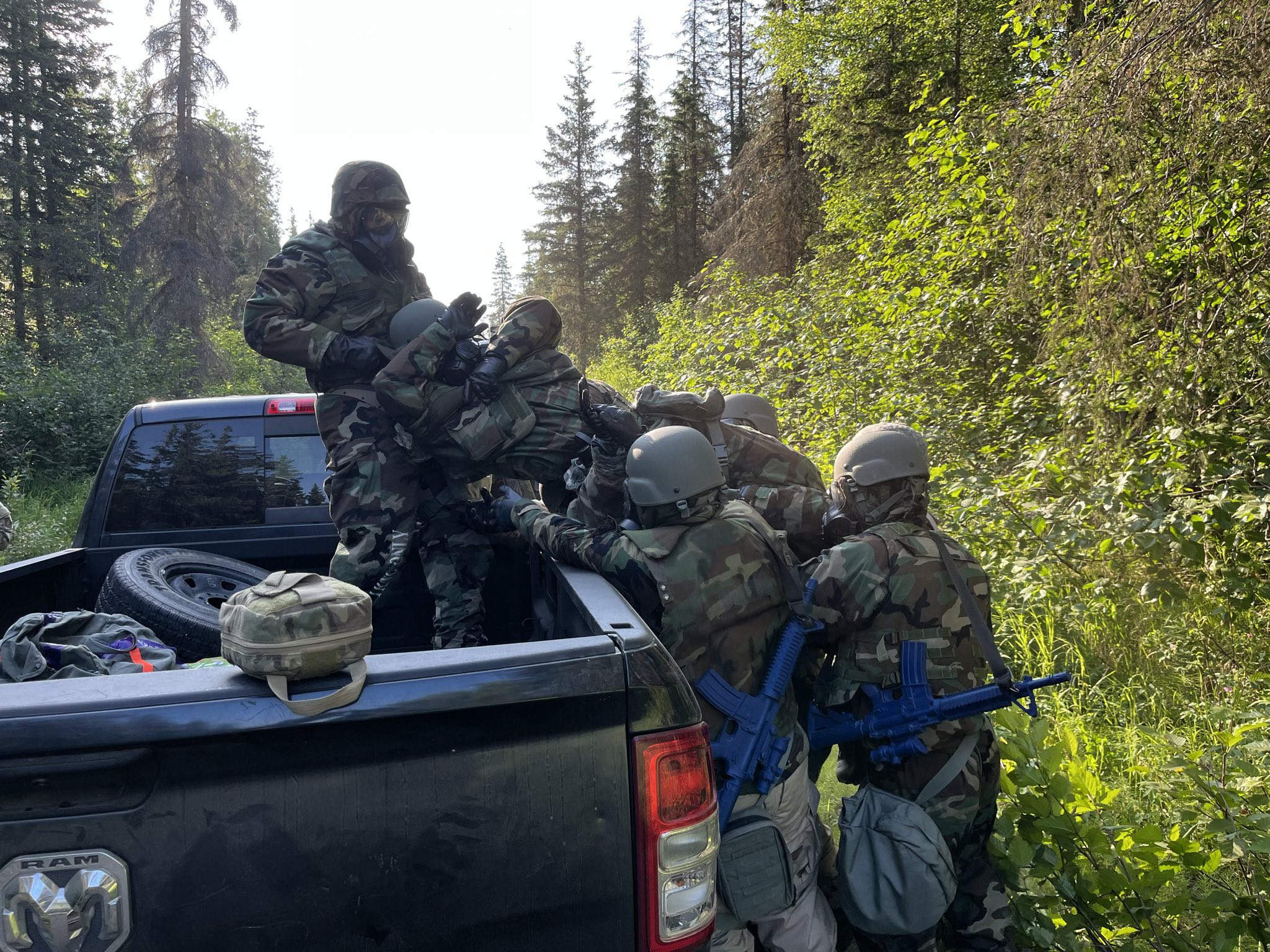 354th CES Airmen exercise contingency response capabilities > Eielson ...