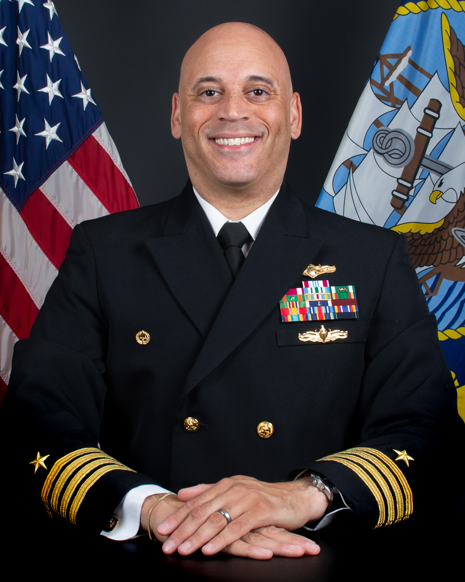 Capt. Robert “Brian” Conner, Commanding Officer, Naval Computer and ...