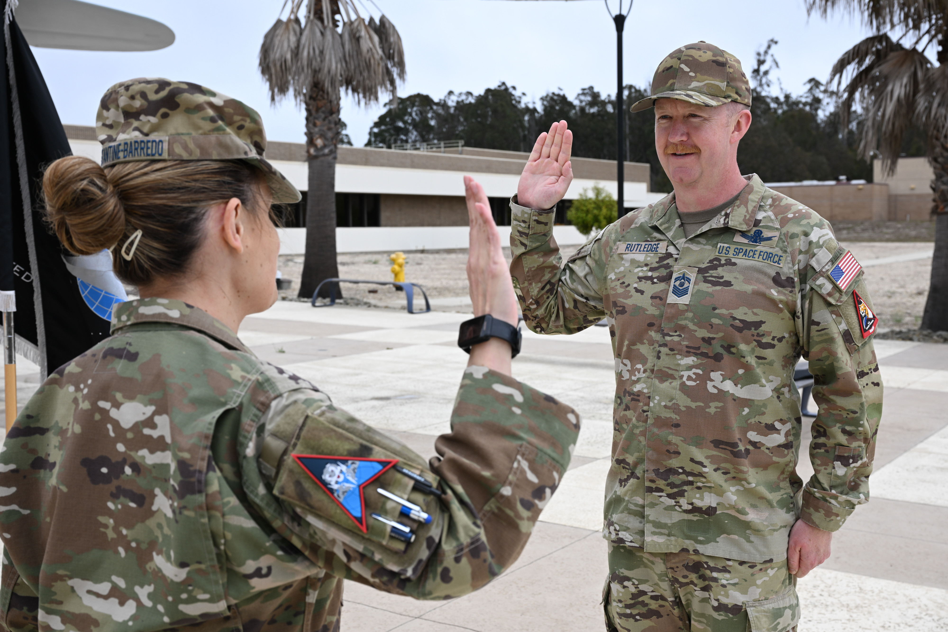 From Air Force Reserve to Space Force: Senior Enlisted Leader Makes the ...