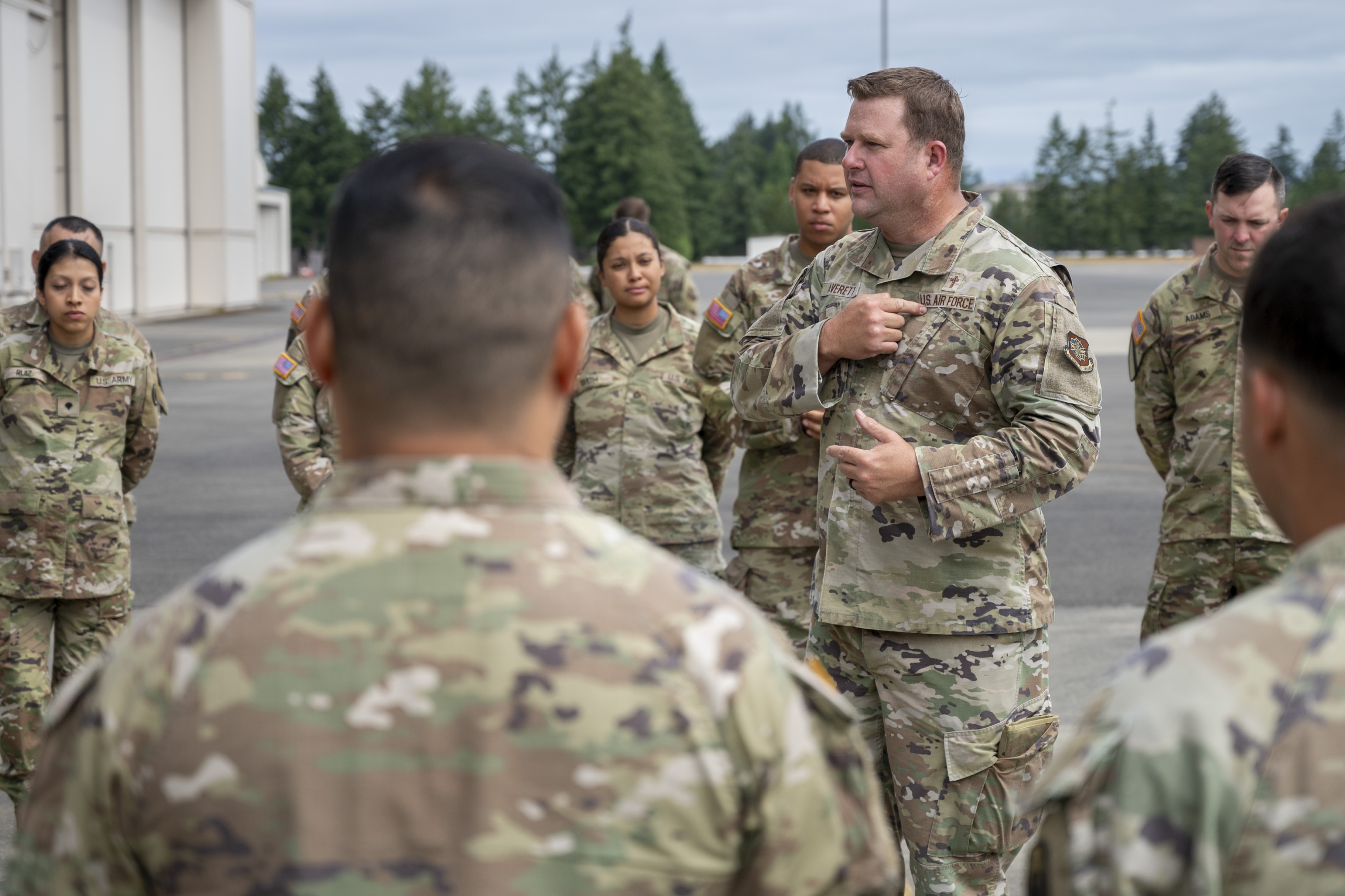 JBLM chaplains and religious teams conduct dignified transfer ramp ...