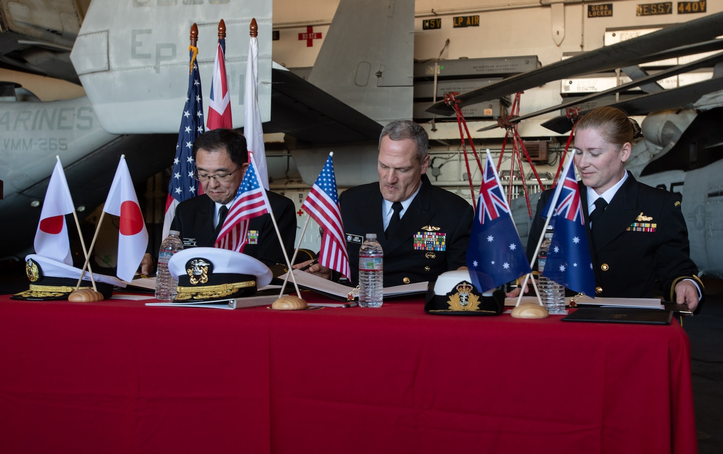 Trilateral Naval Logistics Arrangement for Further Cooperation Signed ...
