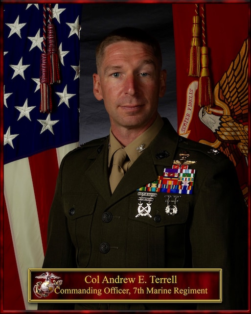 Col. A. E. Terrell > 1st Marine Division > Biography