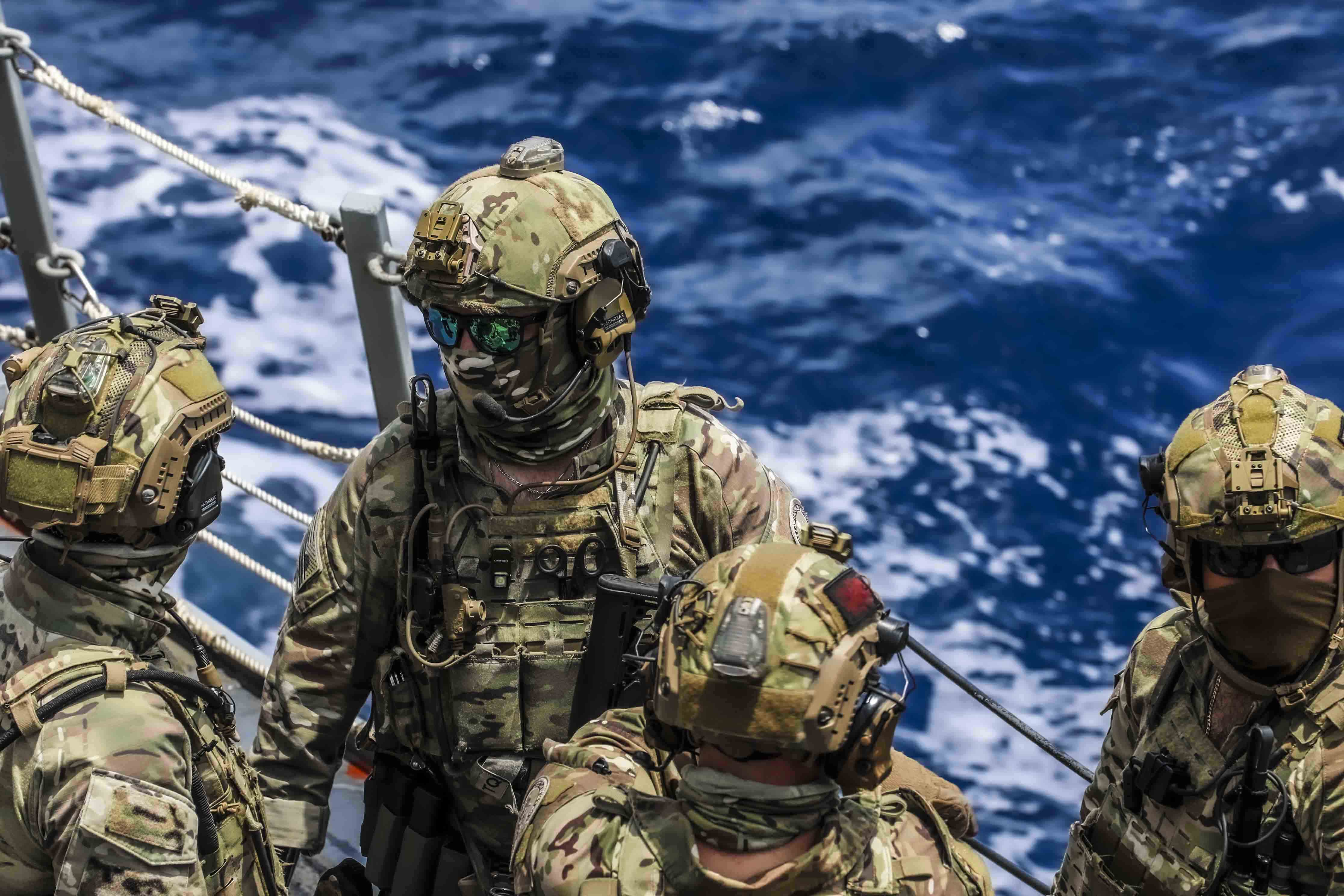 U.S. Coast Guard, USS Sampson conduct drug interdiction in Eastern ...