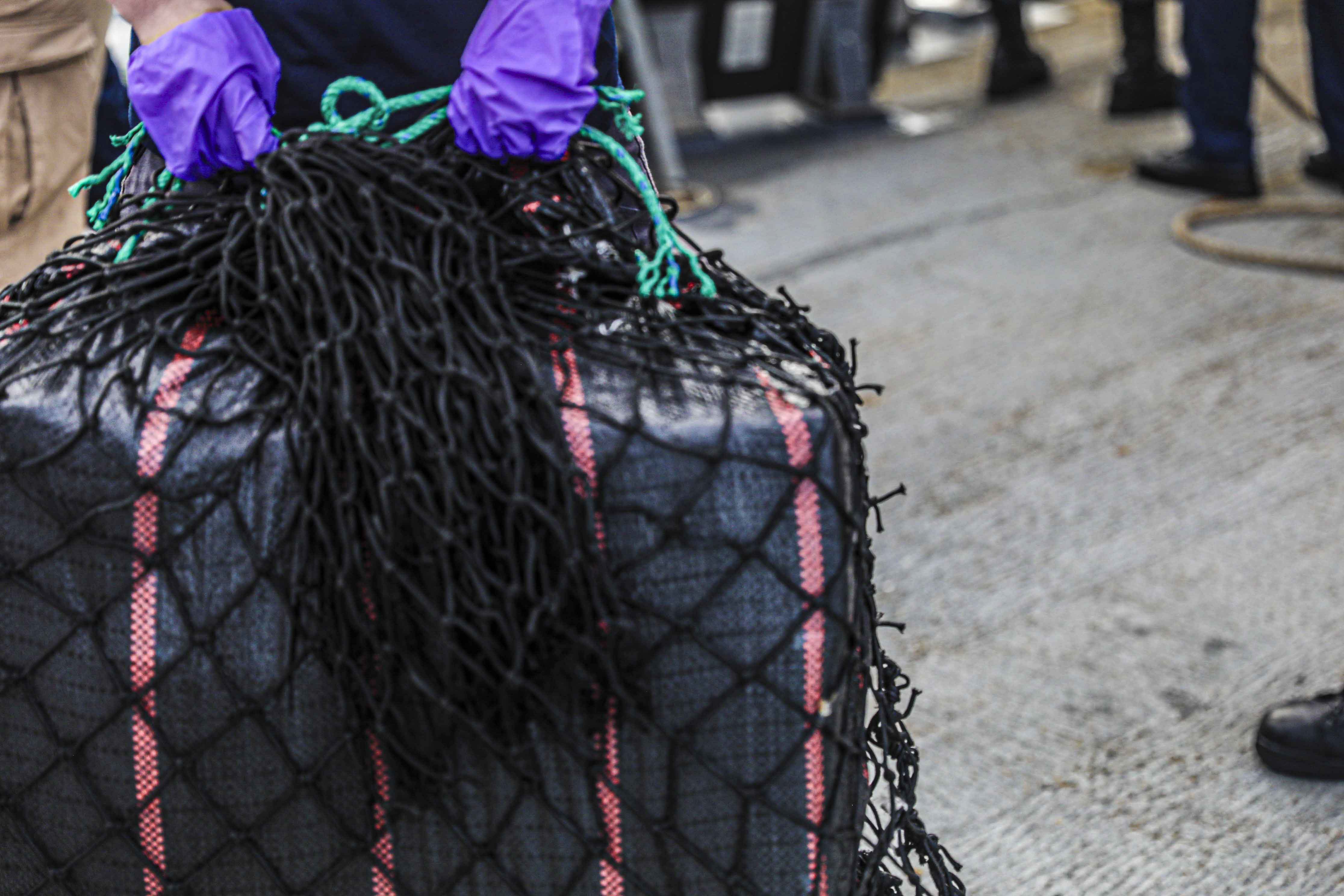 U.S. Coast Guard, USS Sampson conduct drug interdiction in Eastern ...