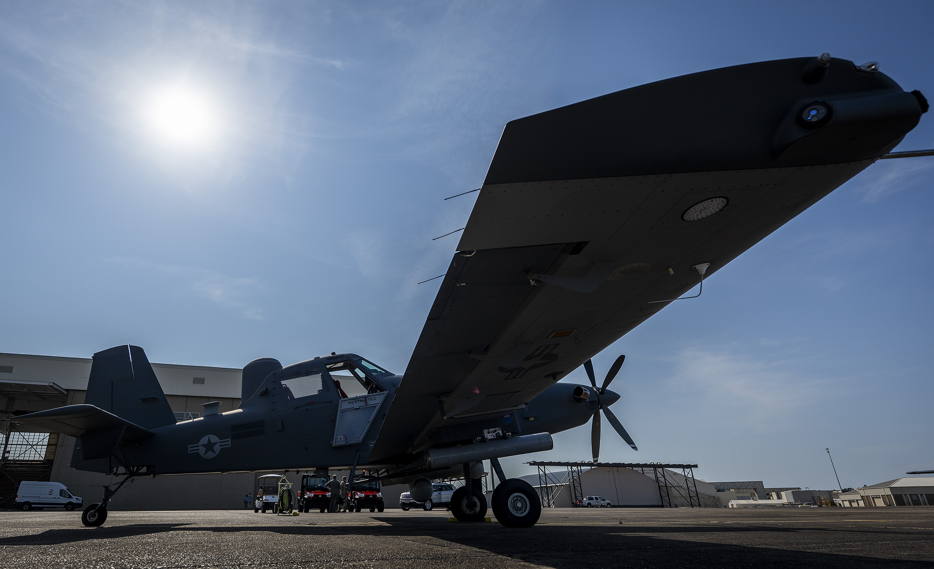Skyraider II testing continues at Eglin > Tinker Air Force Base ...