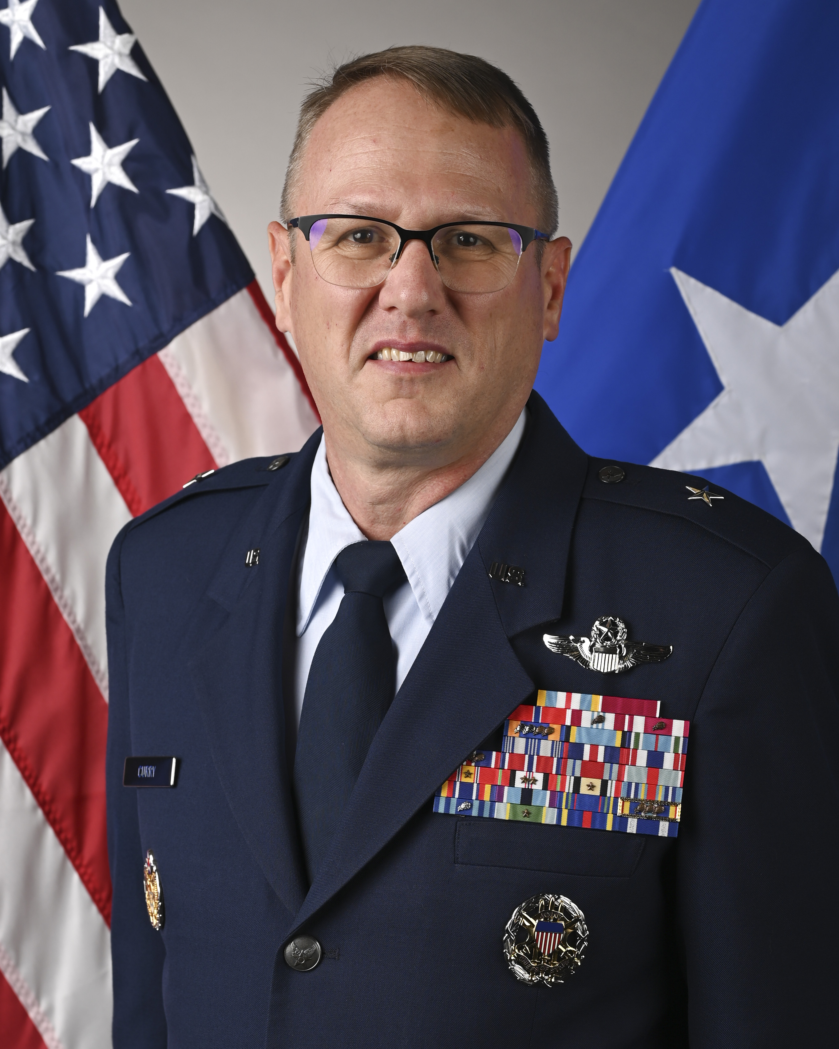 Michael D. Curry > Air Force > Biography Display