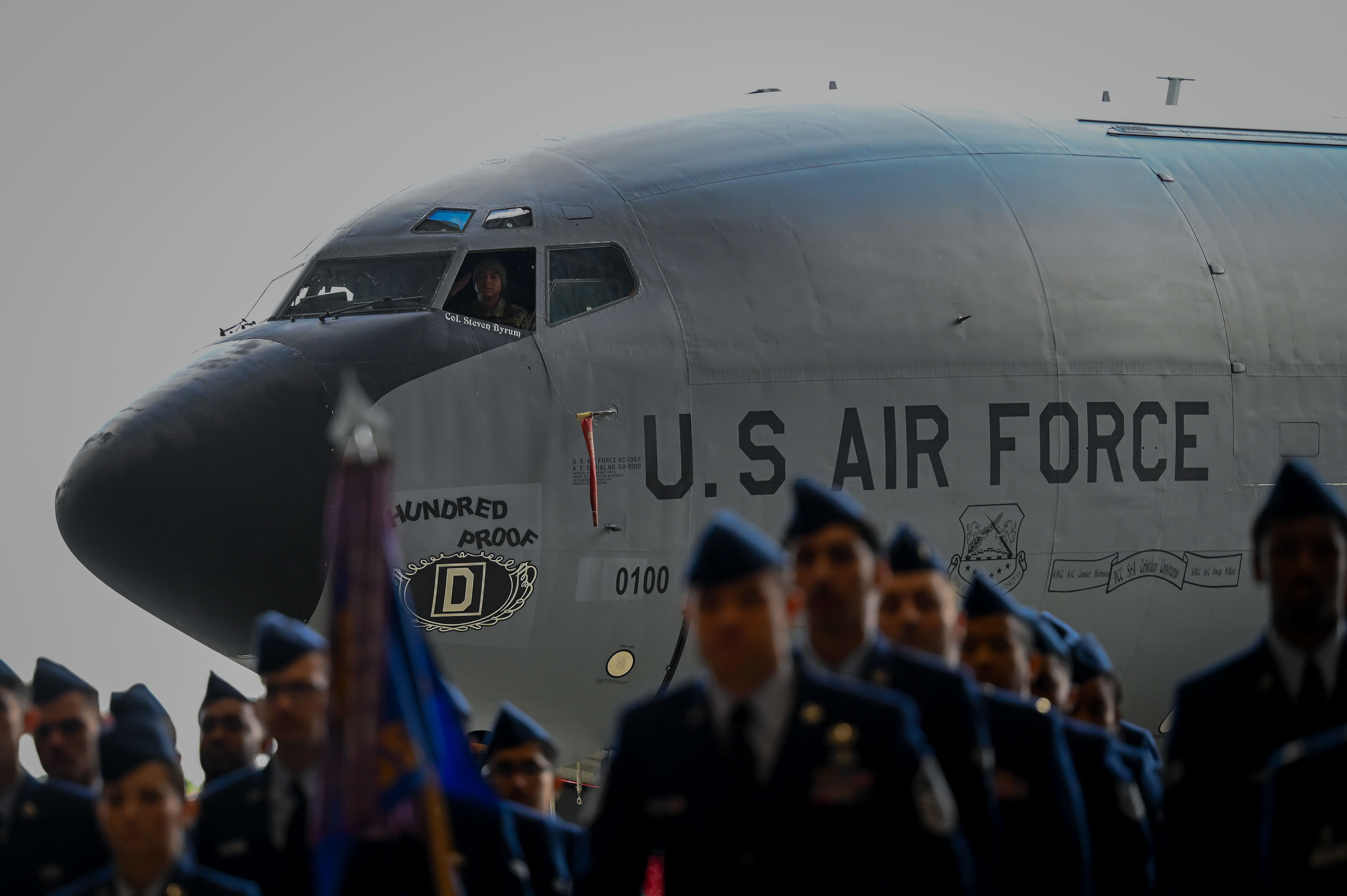 100th ARW Change of Command: Welcoming Col. Steven Byrum > Royal Air ...