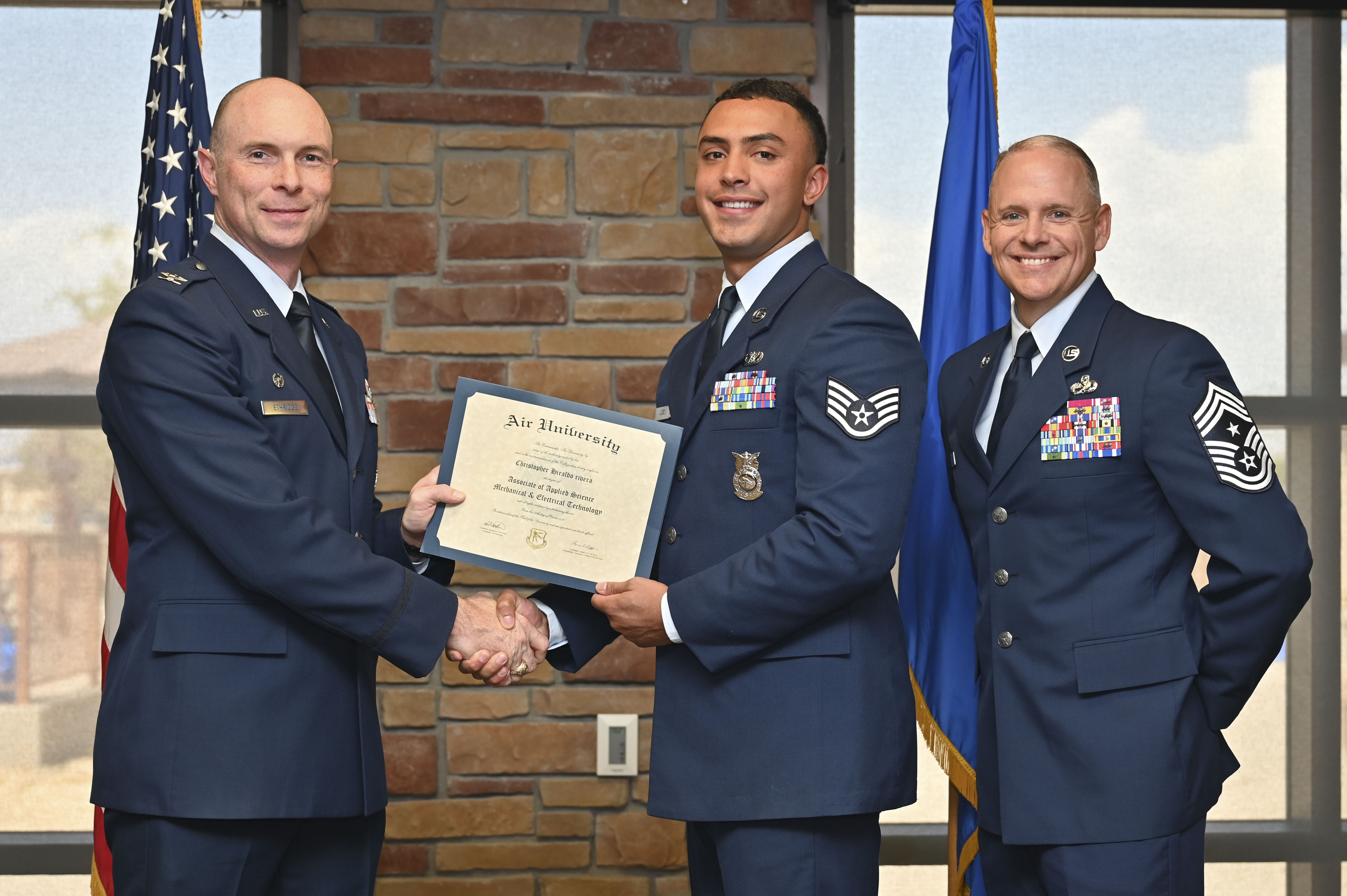 Holloman hosts CCAF and UMCG graduation > Holloman Air Force Base > Display