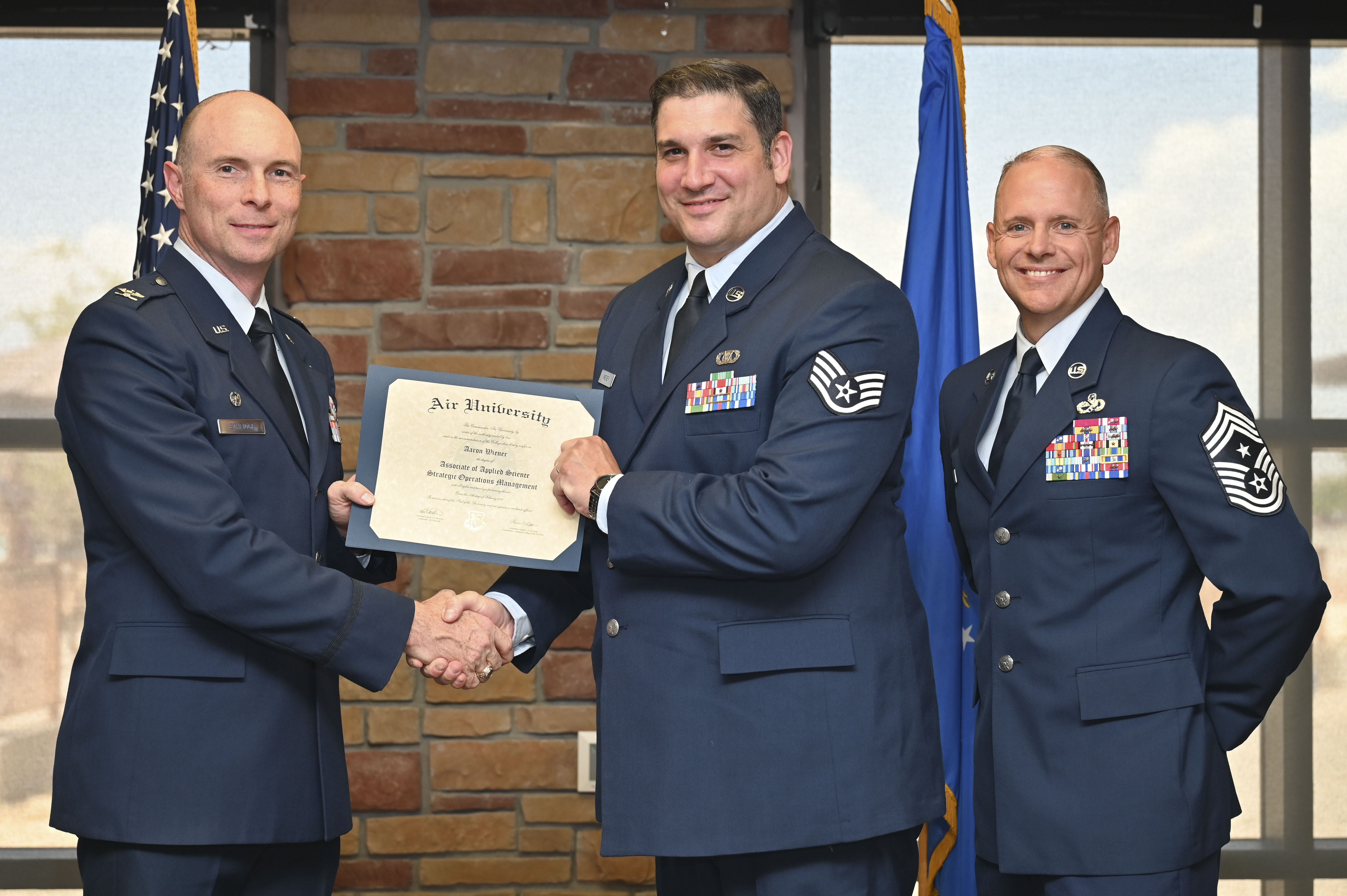 Holloman hosts CCAF and UMCG graduation > Holloman Air Force Base > Display