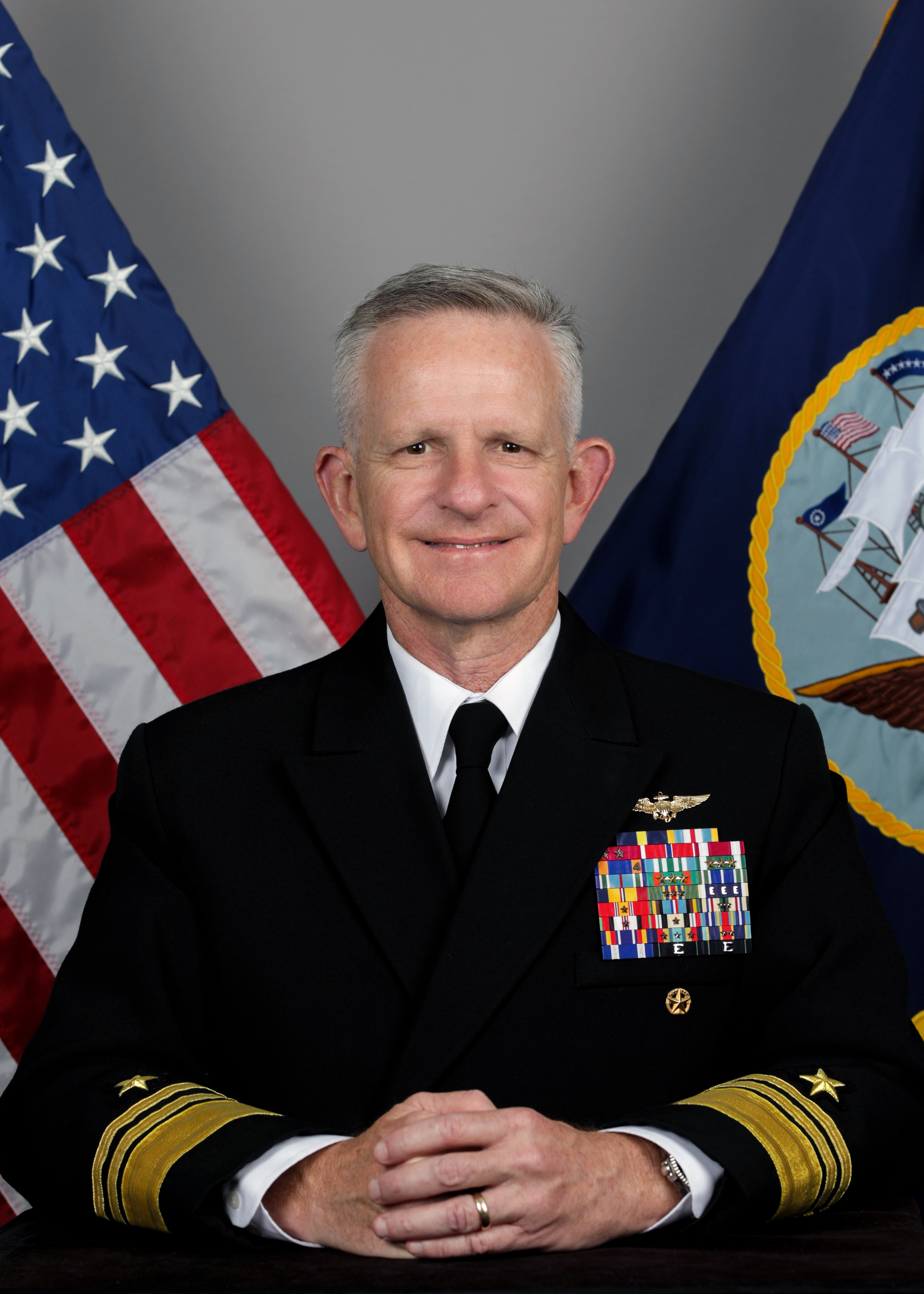 Vice Admiral Daniel Dwyer > United States Navy > BioDisplay