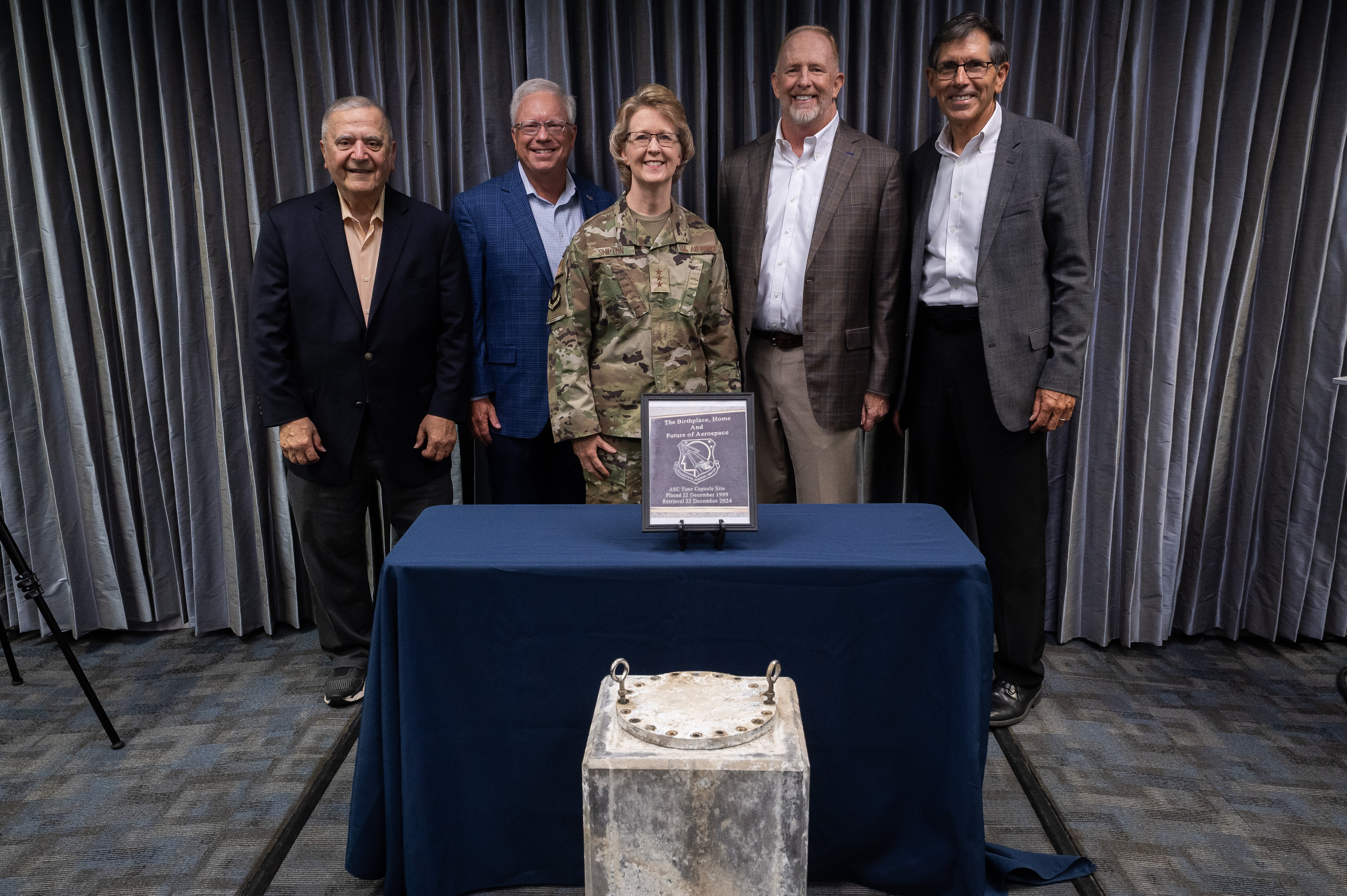 AFLCMC time capsule reveal celebration