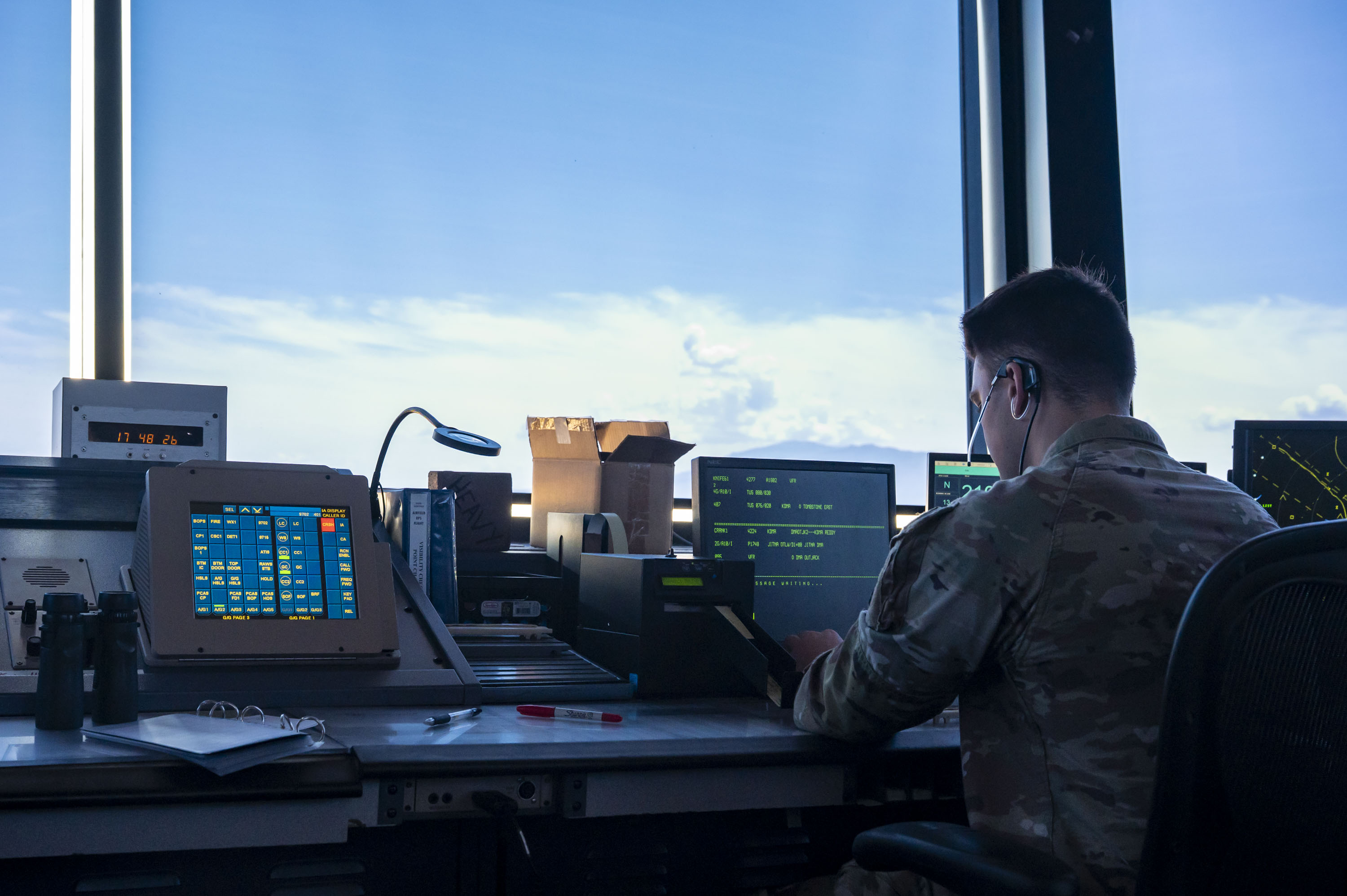 ATC operations at DMAFB