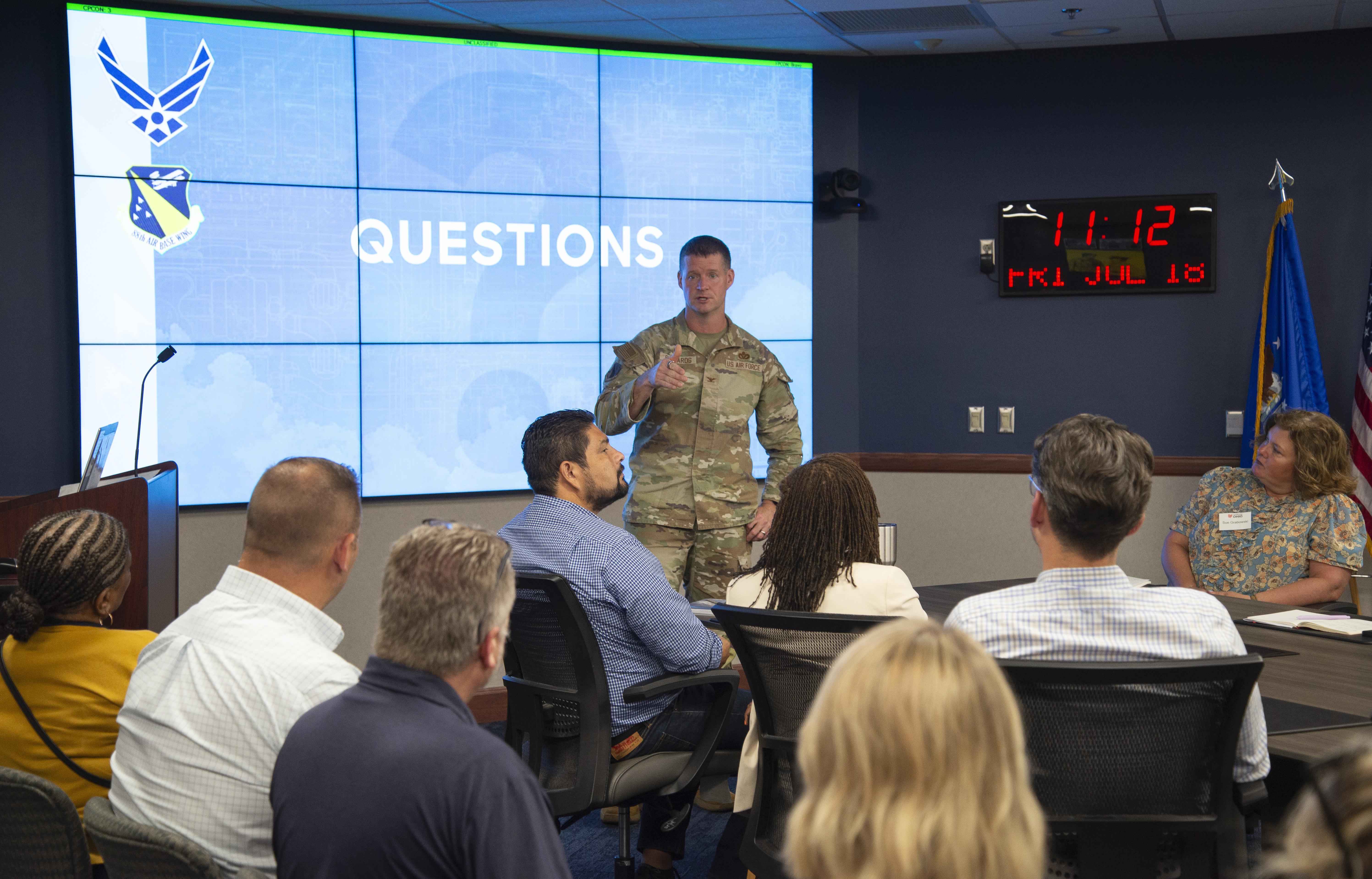 Leadership Ohio group tours Wright-Patterson Air Force Base > Wright-Patterson AFB > Article Display