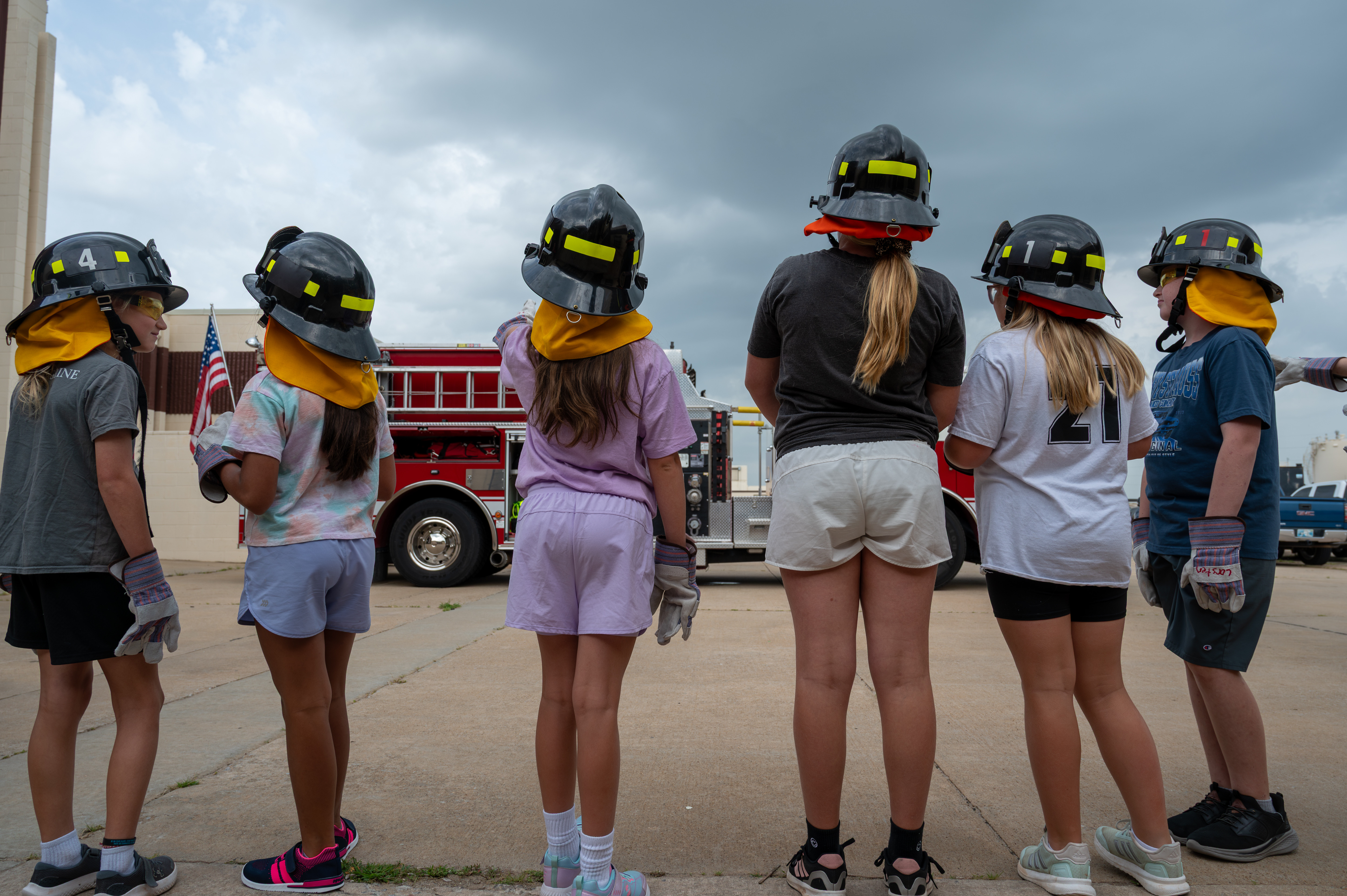 Future heroes in training: Tinker hosts first Junior Firefighter Camp ...
