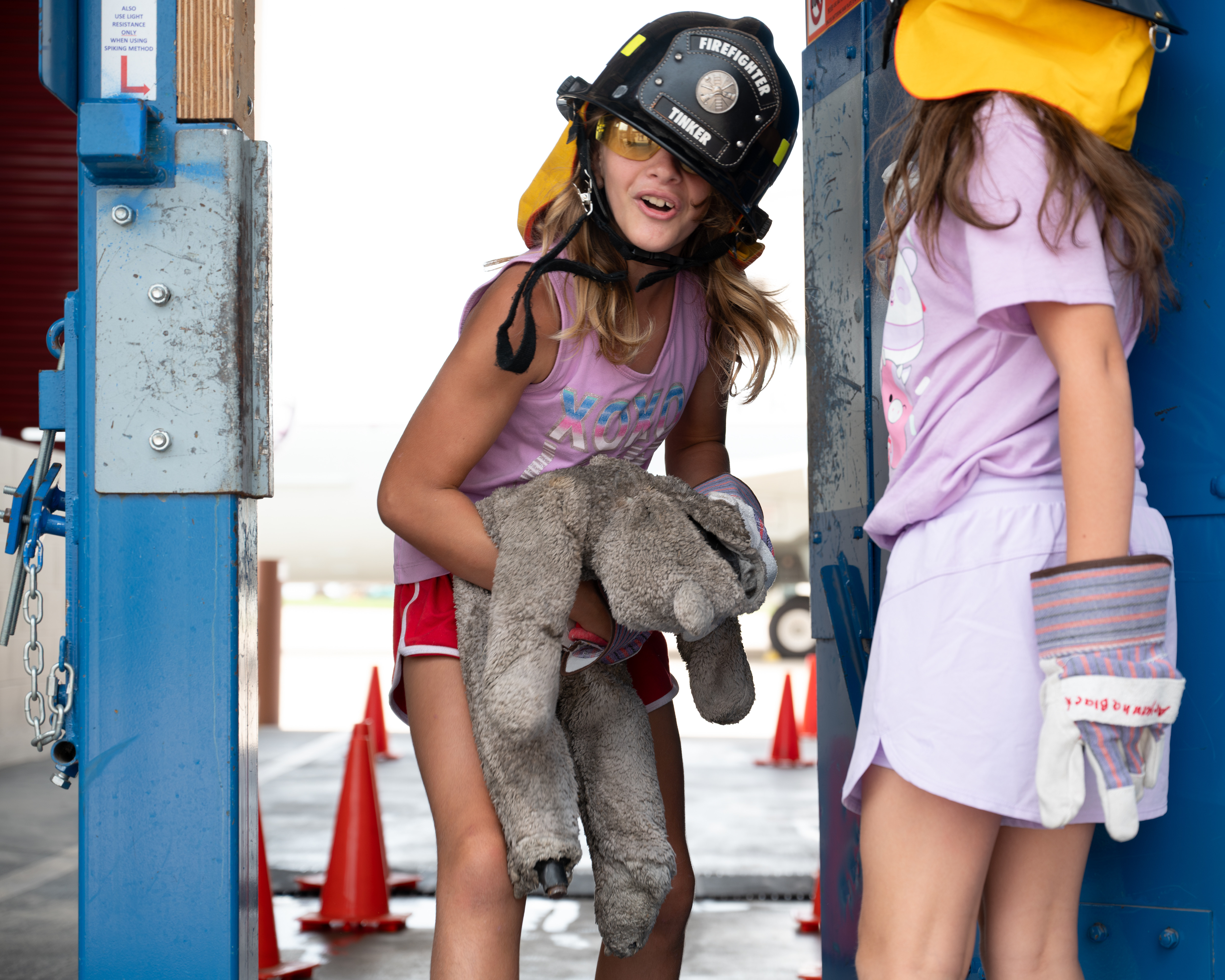 Future heroes in training: Tinker hosts first Junior Firefighter Camp ...