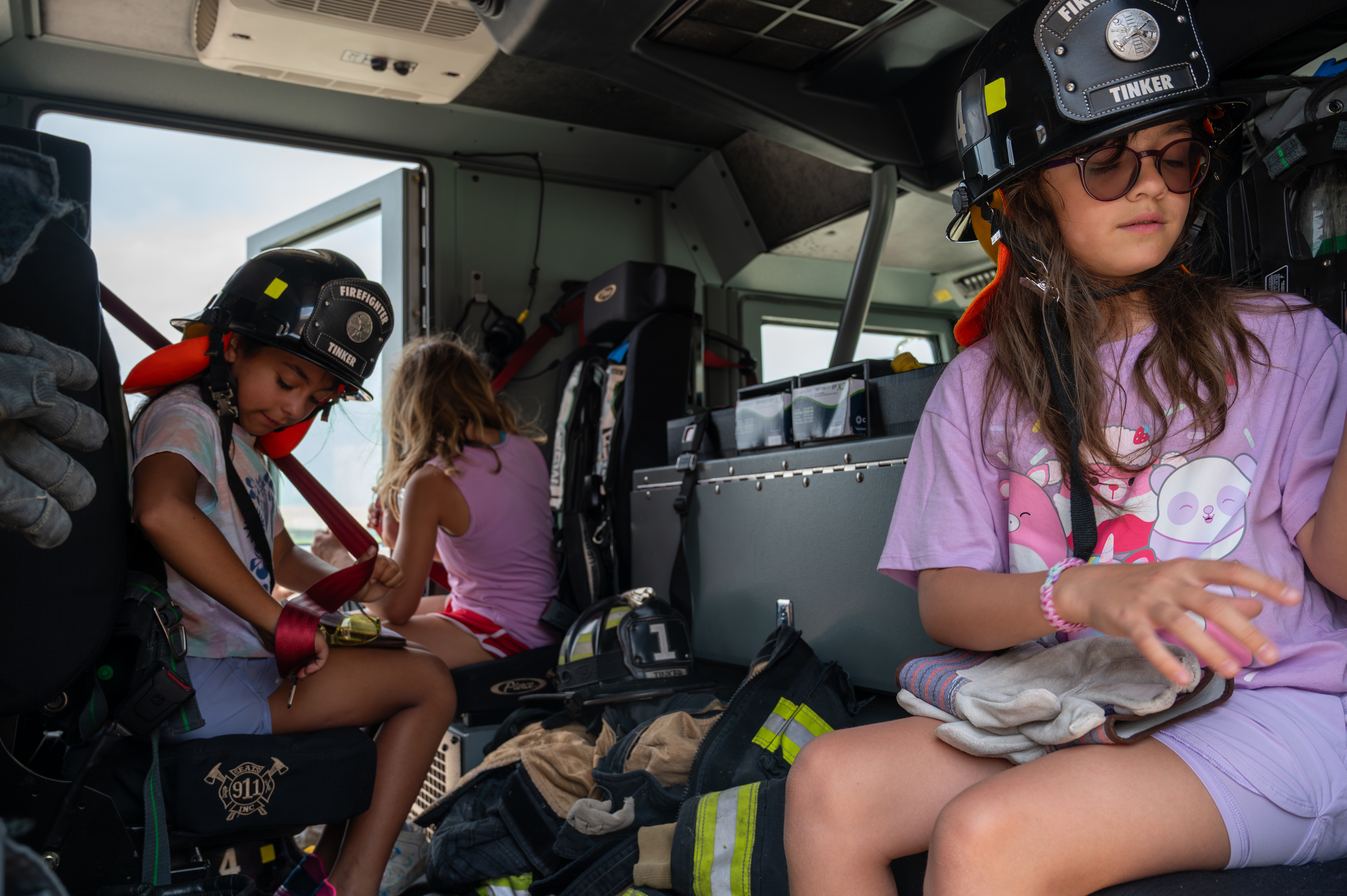 Future heroes in training: Tinker hosts first Junior Firefighter Camp ...